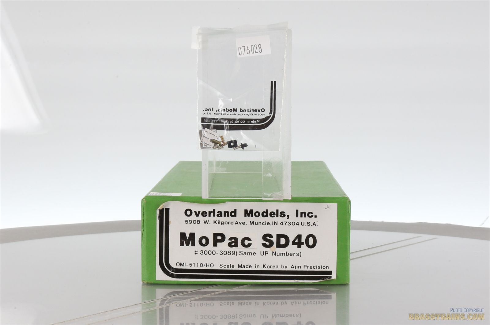 HO Brass Model - OMI 5110 MP MoPac Missouri Pacific SD40 #3000-3089 - Unpainted