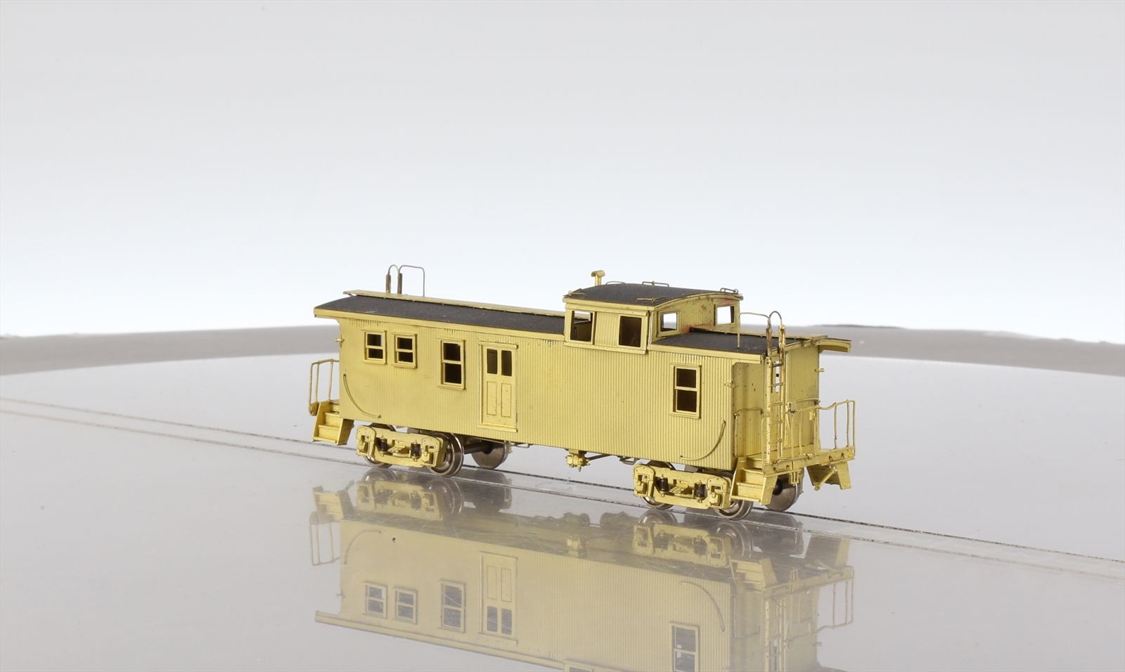 HO Brass Model - OMI 1169 FEC Florida East Coast Wood Side-Door Caboose ...