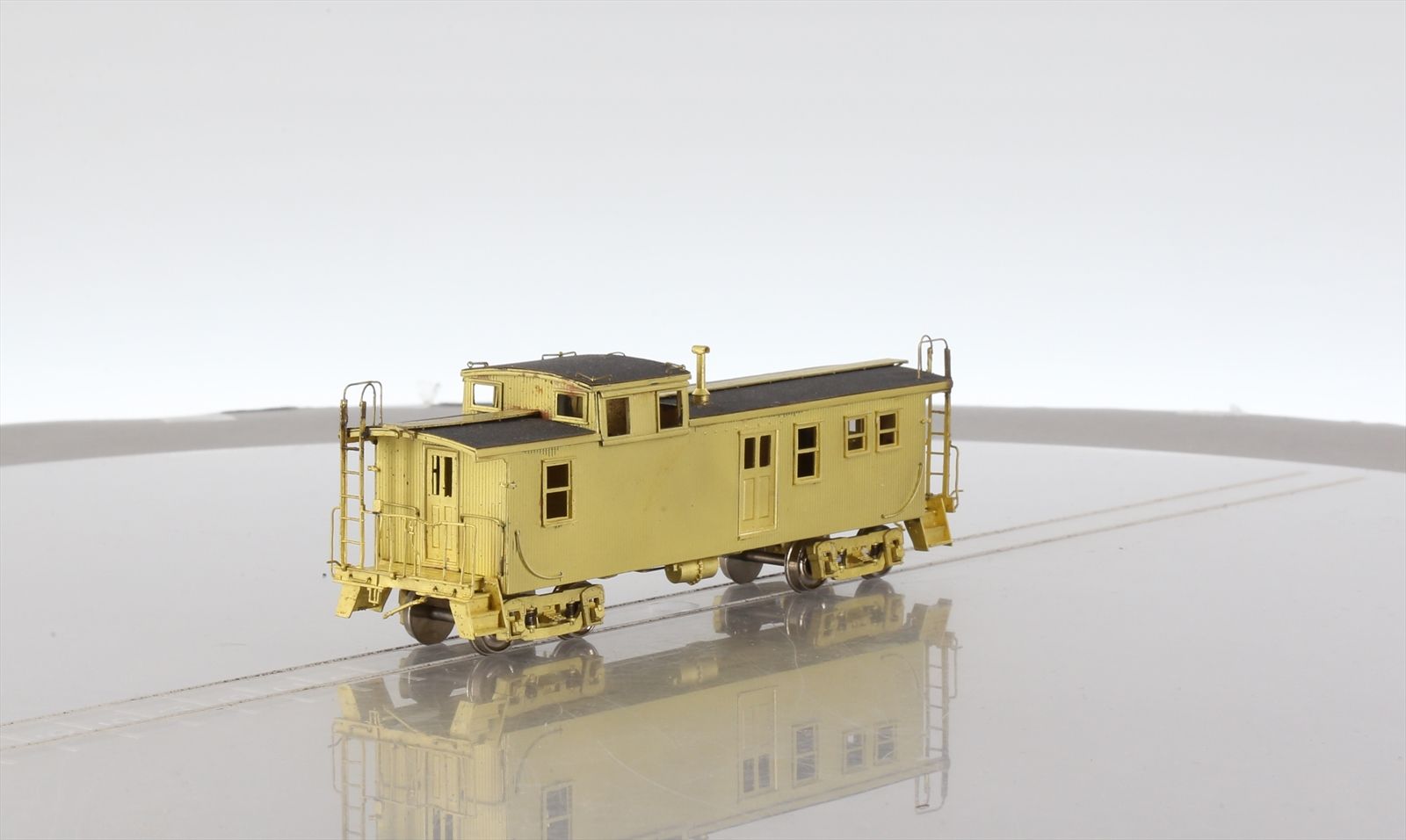 HO Brass Model - OMI 1169 FEC Florida East Coast Wood Side-Door Caboose ...