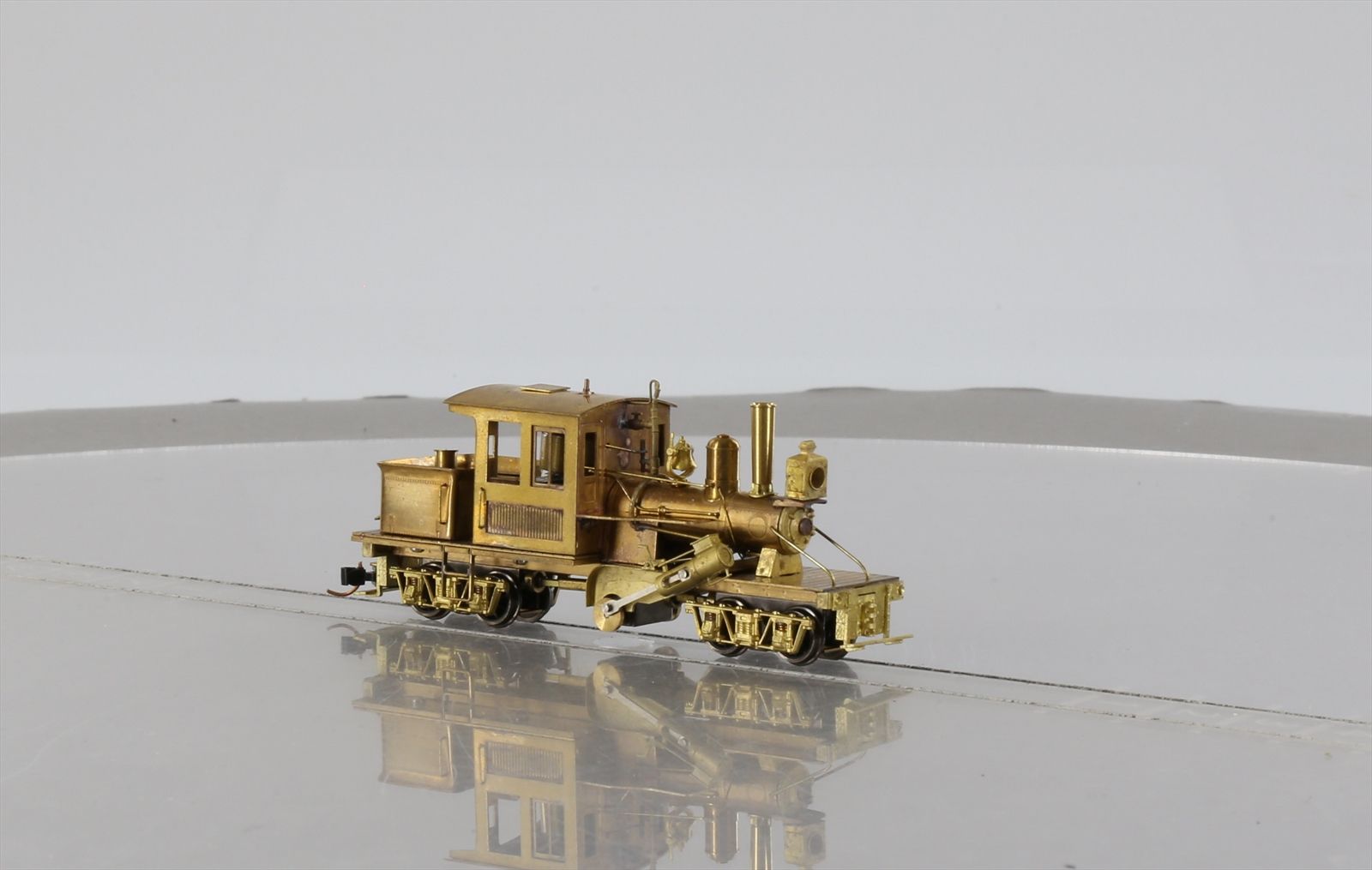 HOn30 Scale Brass Model Steam Locomotive - Jonan Models 18-Ton Climax ...