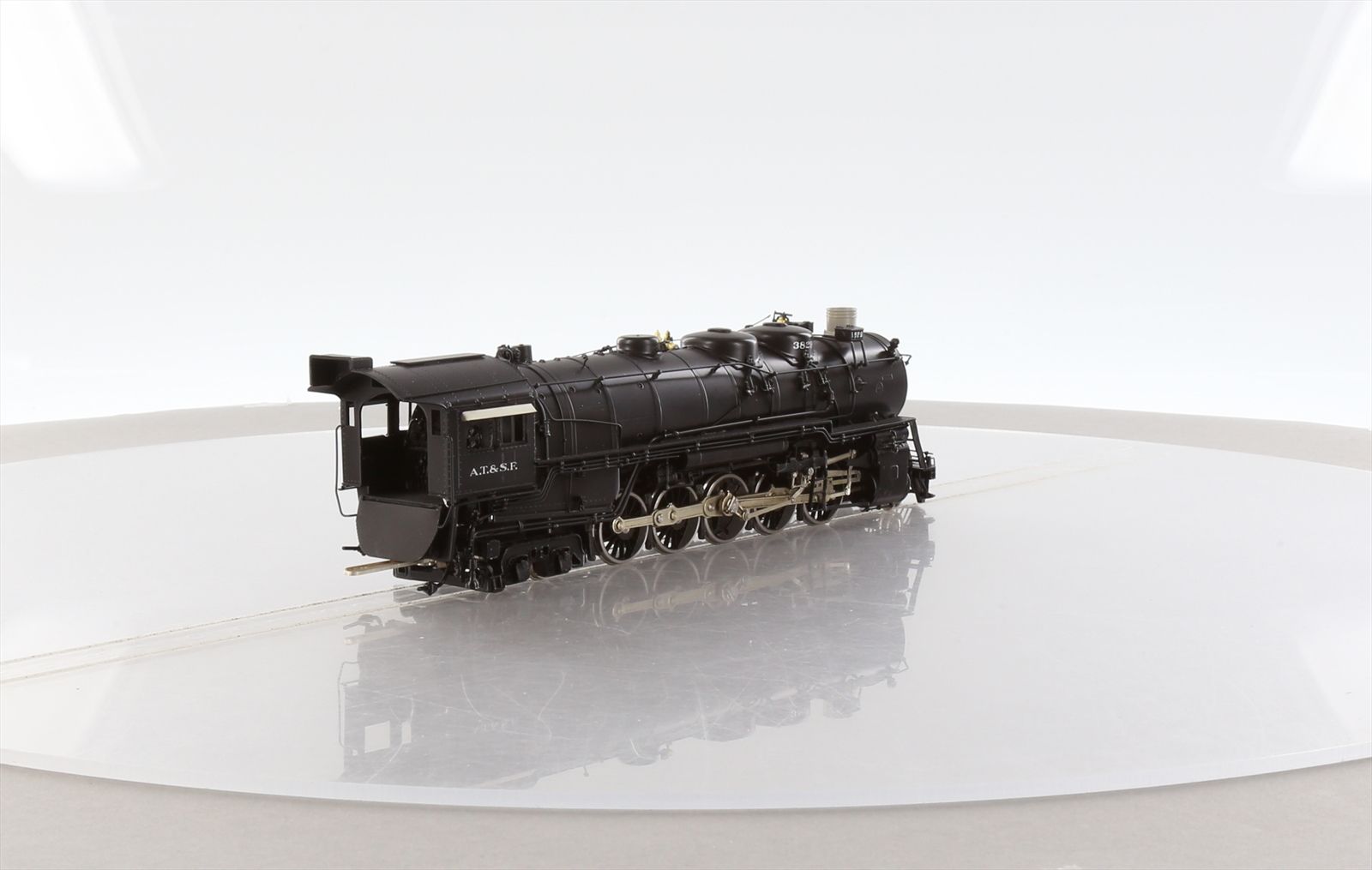 HO Brass Model - KEY CS#52 AT&SF Santa Fe Late Run 2-10-4 #3829 - F/P