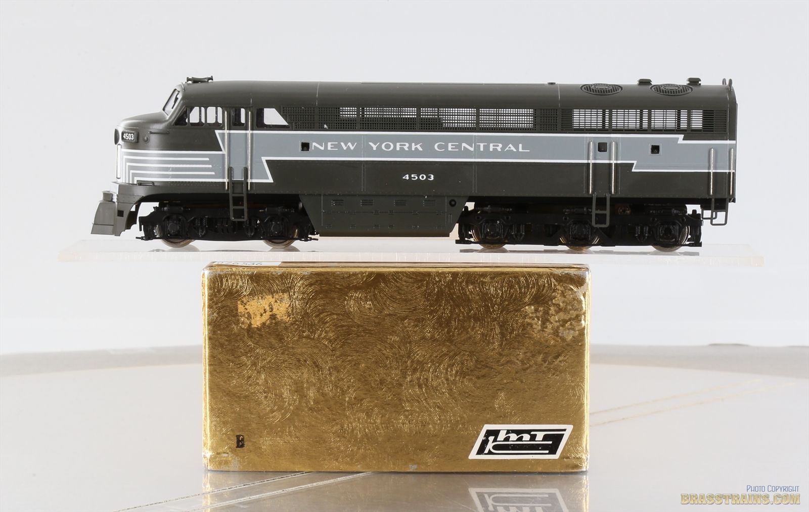 HO Brass Model - Red Ball KMT NYC New York Central Diesel Locomotive C ...