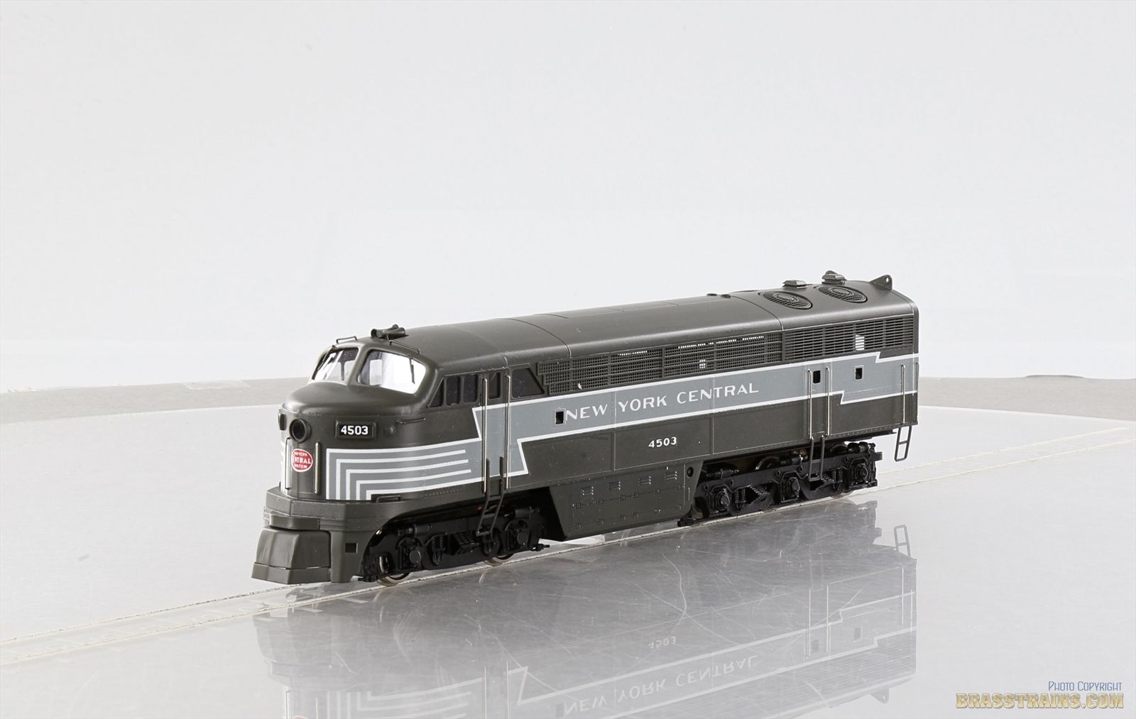 HO Brass Model - Red Ball KMT NYC New York Central Diesel Locomotive C ...