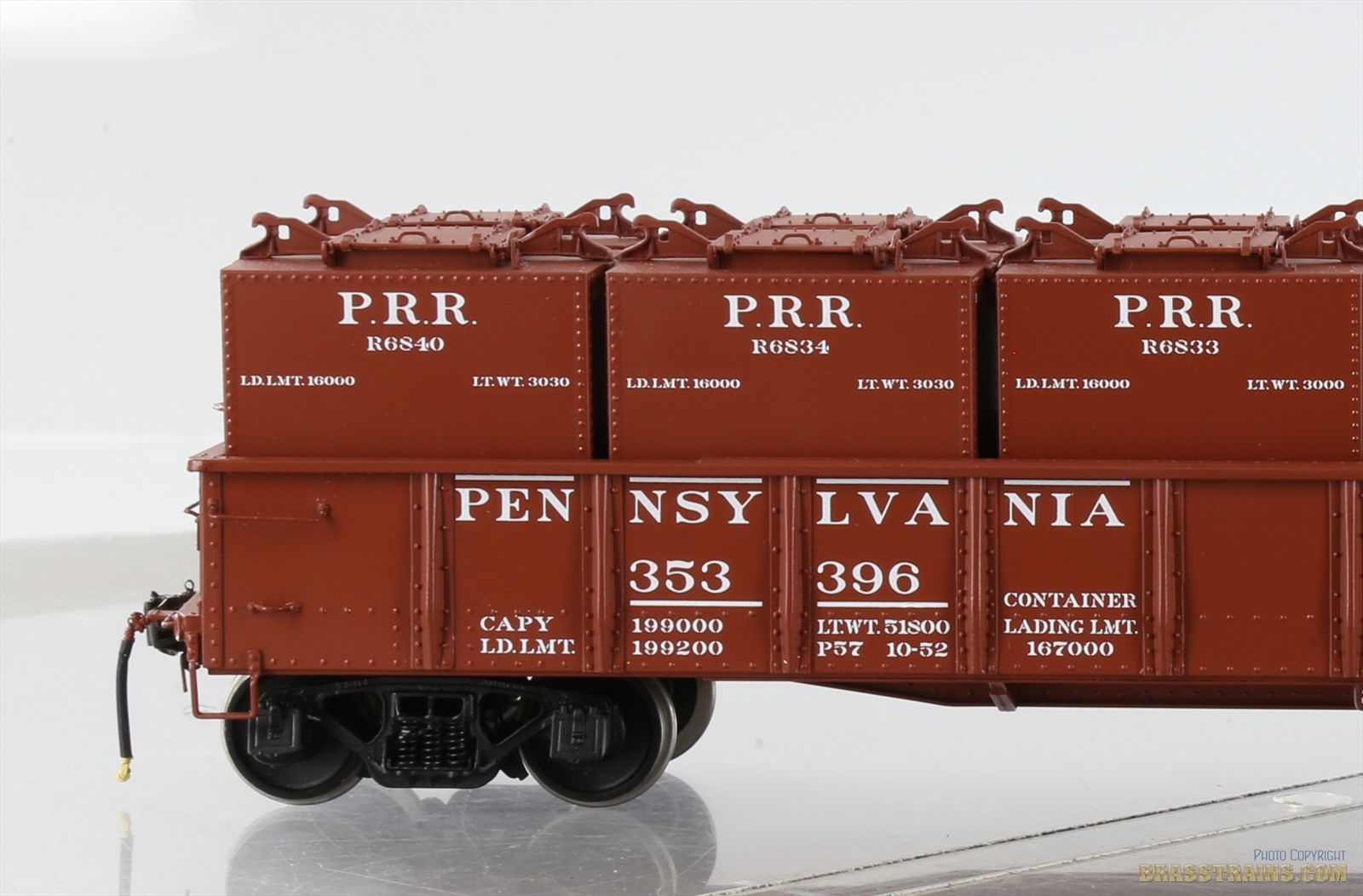 O Scale Brass Model - Kohs & Co. Pennsylvania PRR G22b Gondola w ...