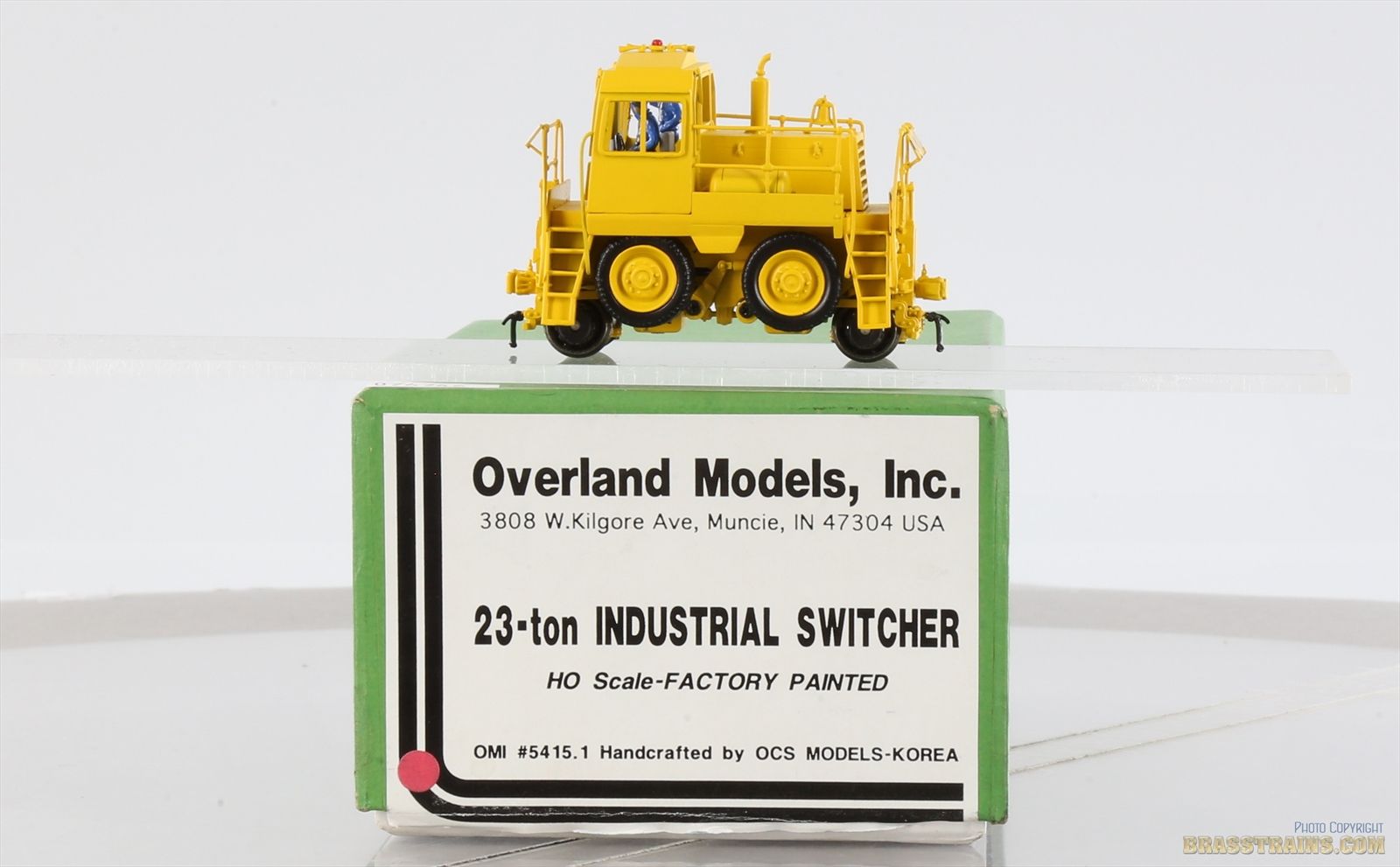 HO Scale Brass Model Train - OMI 5415.1 Overland 23-Ton Industrial ...