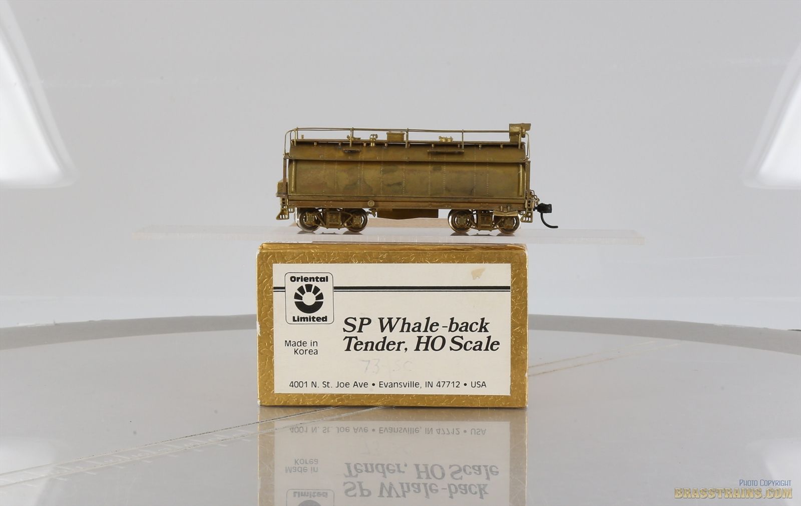 HO Brass Model - Oriental SP Southern Pacific Whaleback Whale Back ...