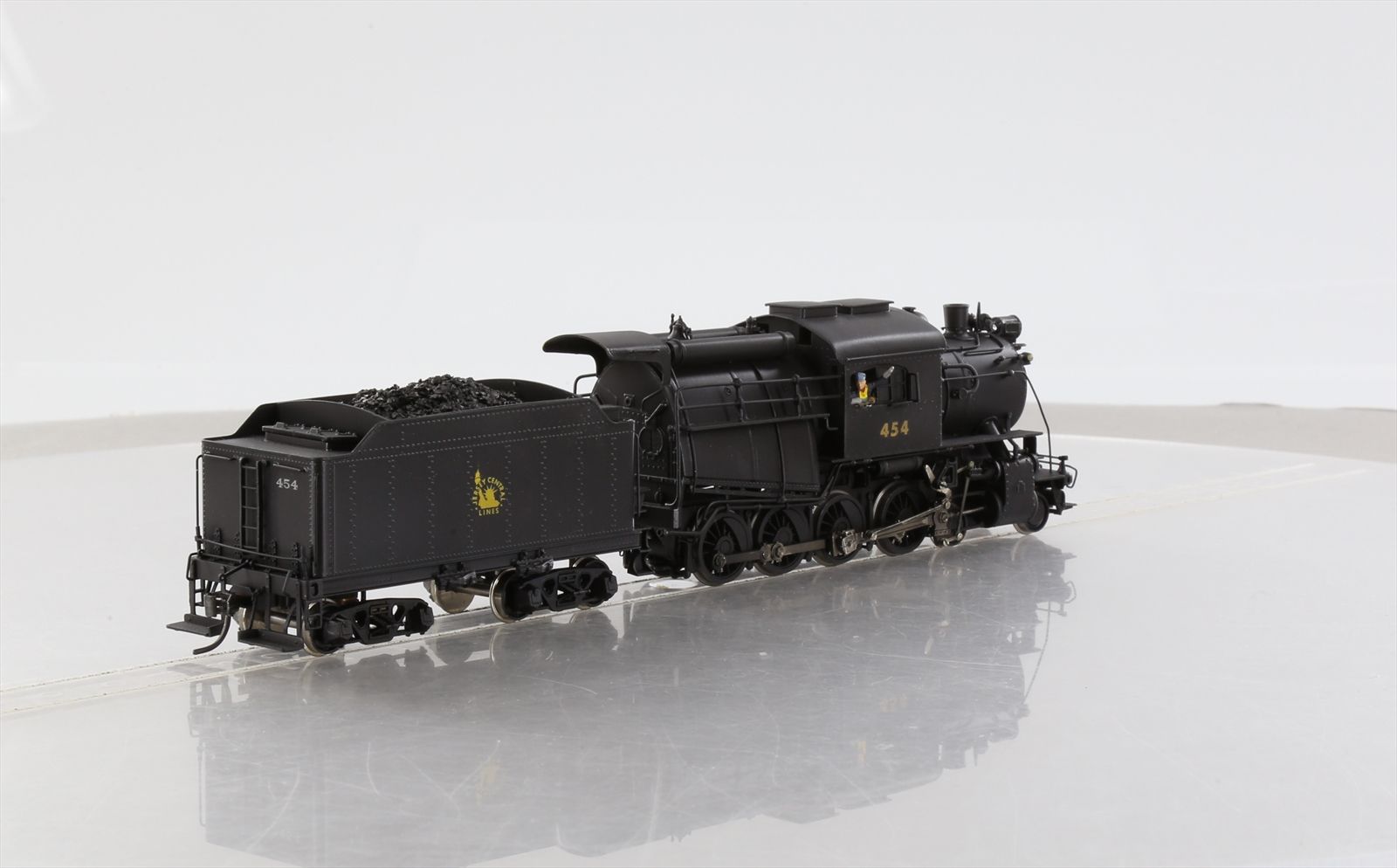 HO Brass Model - NJCB ST-210 CNJ Central New Jersey K-1 Camelback 4-8-0 ...
