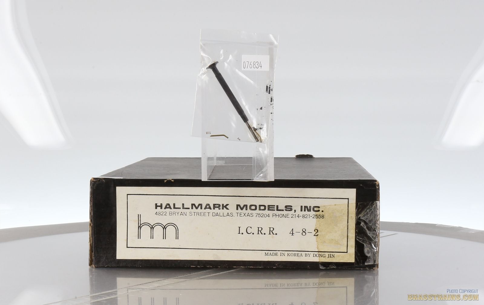 HO Brass Model Train - Hallmark Models ICRR Illinois Central 4-8-2 ...