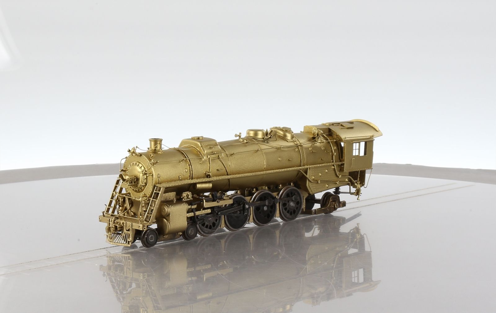 HO Brass Model Train - Hallmark Models ICRR Illinois Central 4-8-2 ...