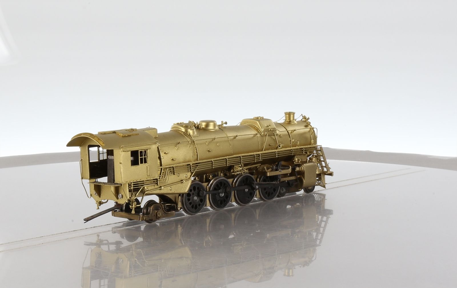 HO Brass Model Train - Hallmark Models ICRR Illinois Central 4-8-2 ...