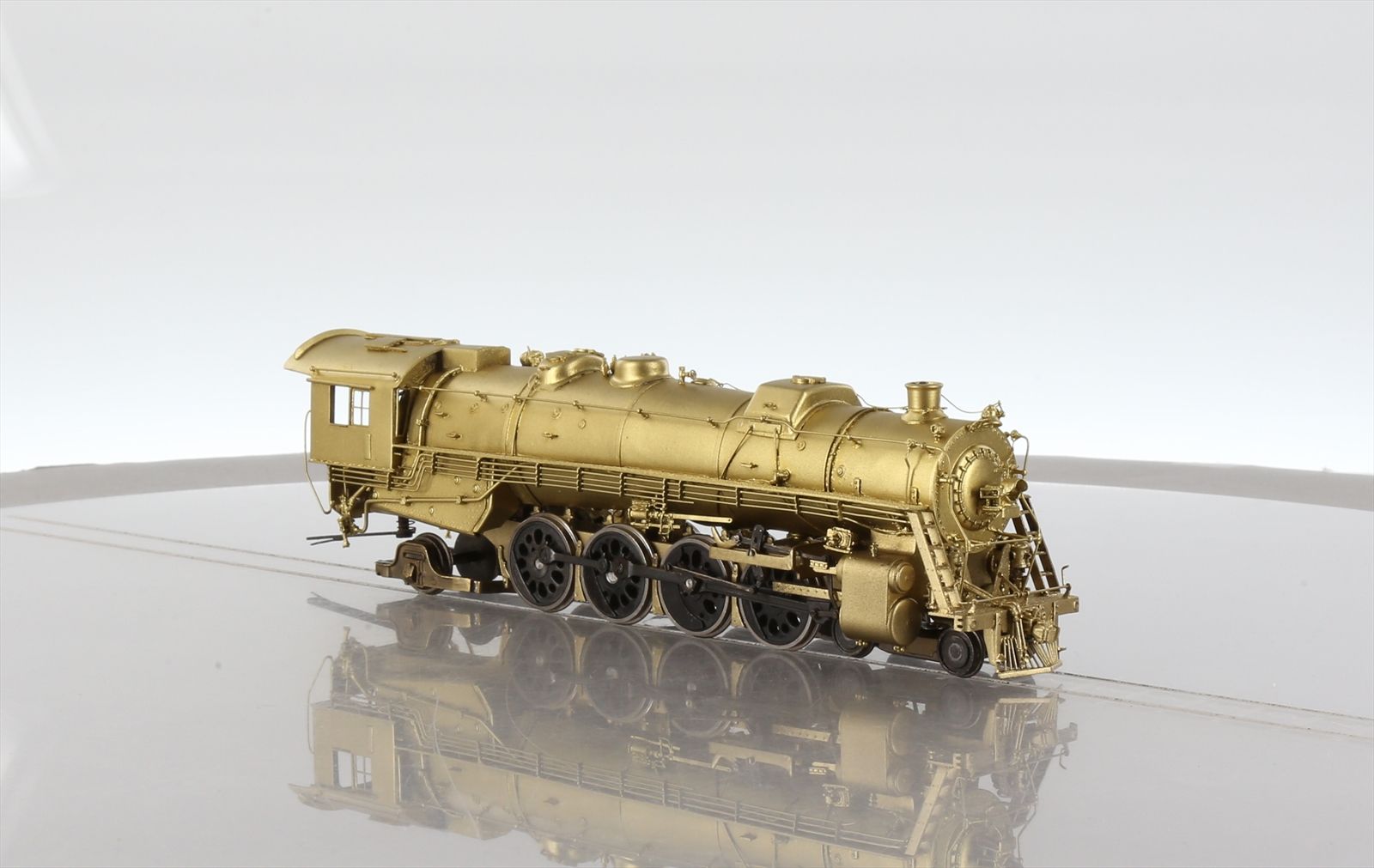 HO Brass Model Train - Hallmark Models ICRR Illinois Central 4-8-2 ...