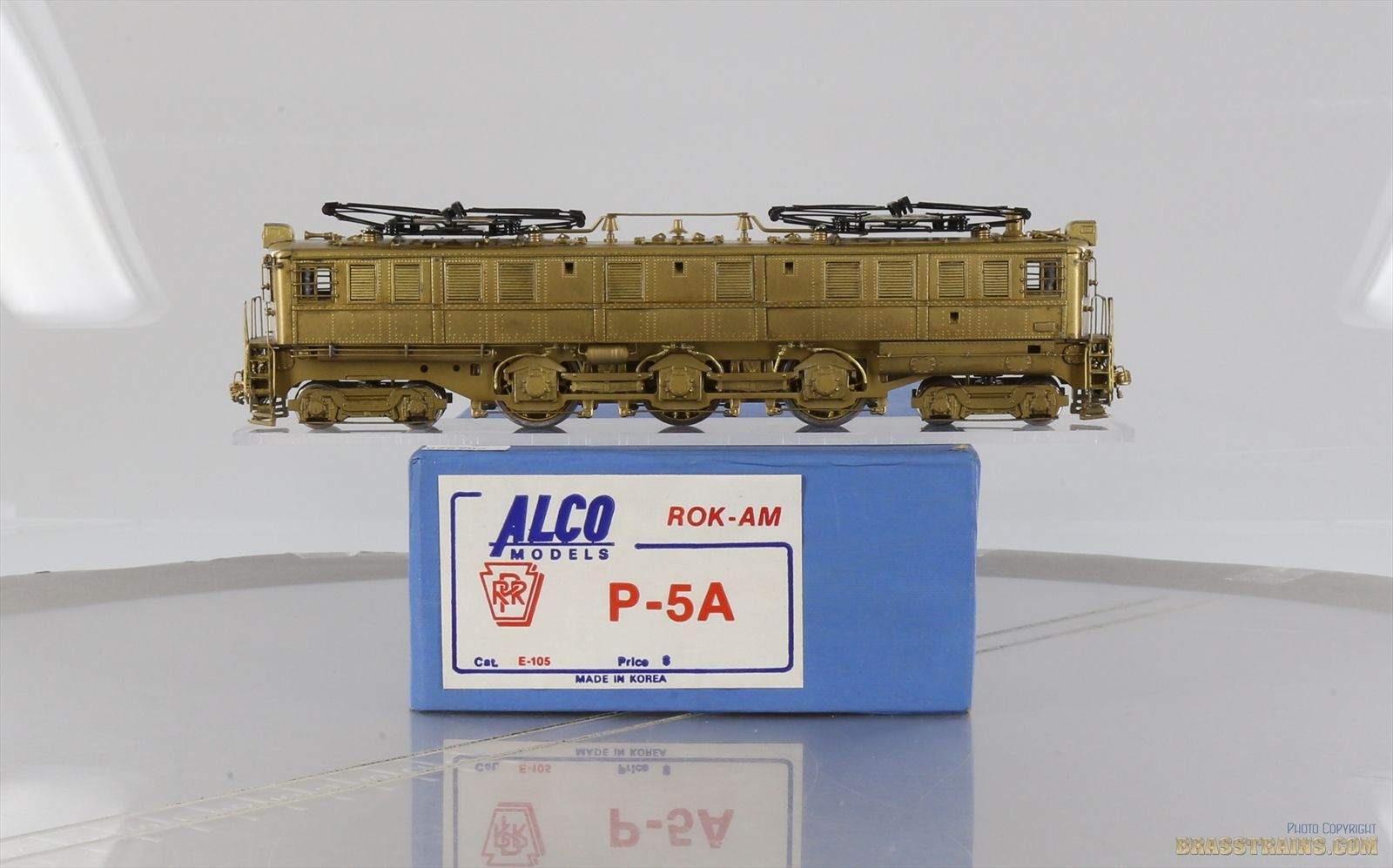 HO Brass Model - ALCO E-105 PRR Pennsylvania P-5A Electric - Rok Am ...