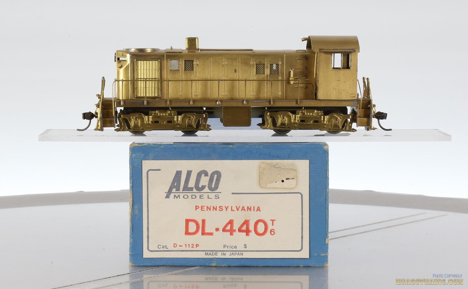 HO Brass ALCO Models D-112P PRR Pennsylvania DL-440 T6 Diesel - Custom ...