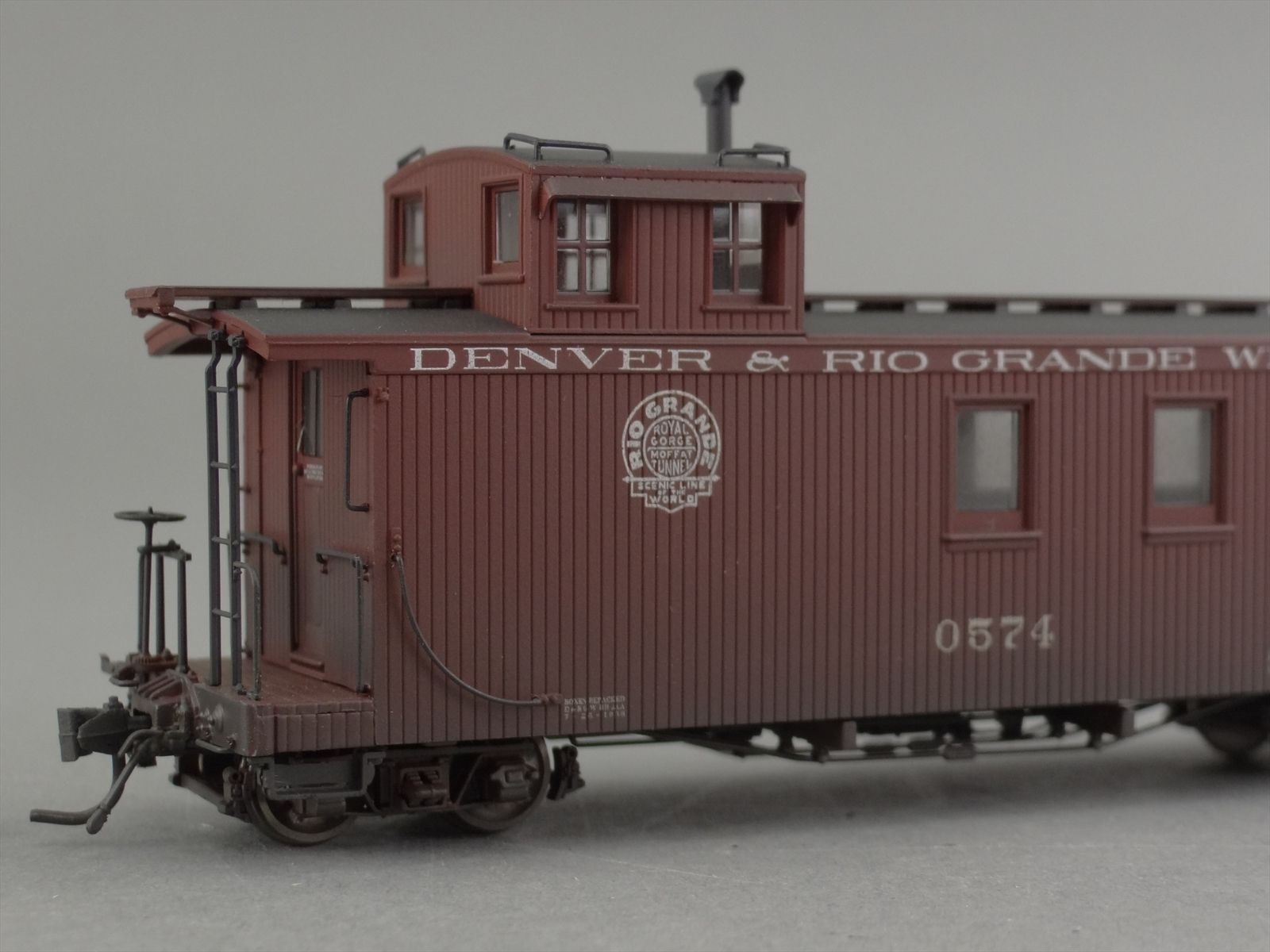 HOn3 Scale Model Train Car - Blackstone PN B340959W D&RGW #0574 Long ...