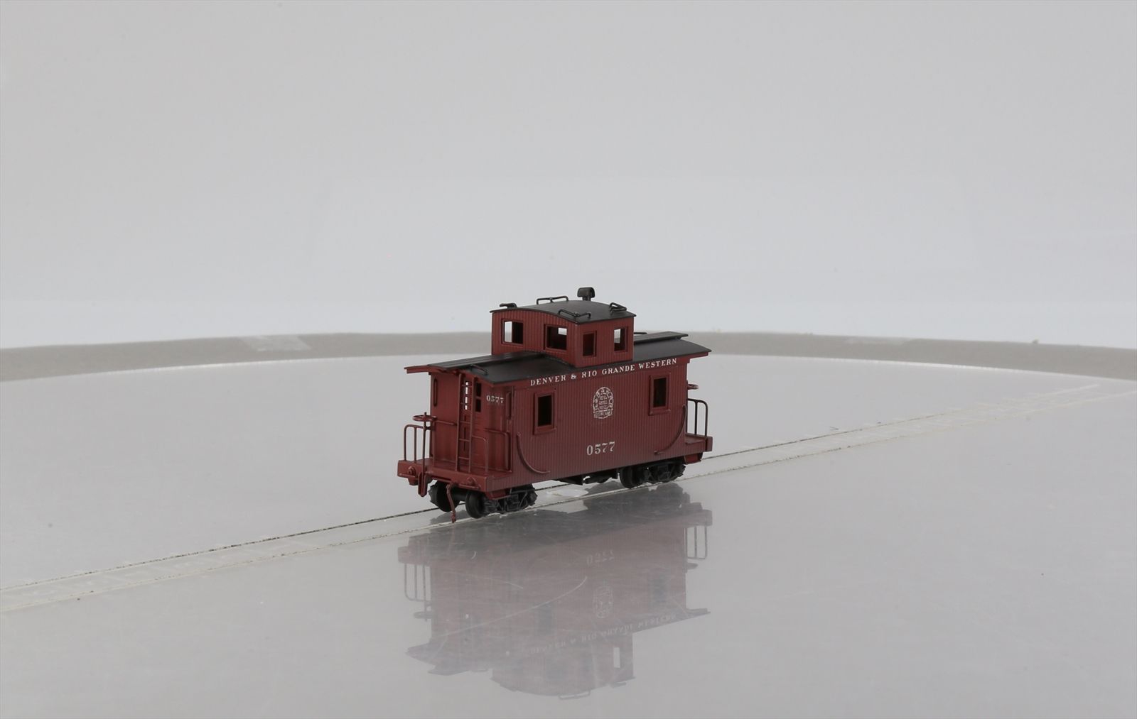 HOn3 Brass Model - WMC D&RGW Rio Grande Short Caboose #0577 - Custom