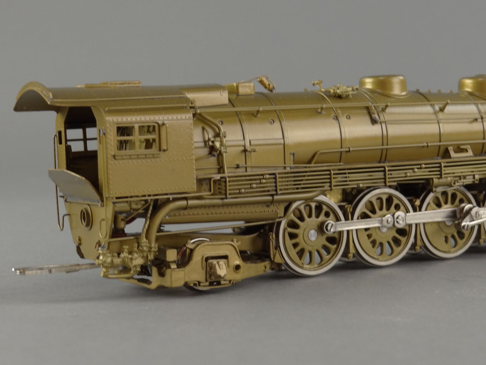 HO Scale Brass Model Train - PFM Rutland 4-8-2 Class L-1 #91 - Unpainted