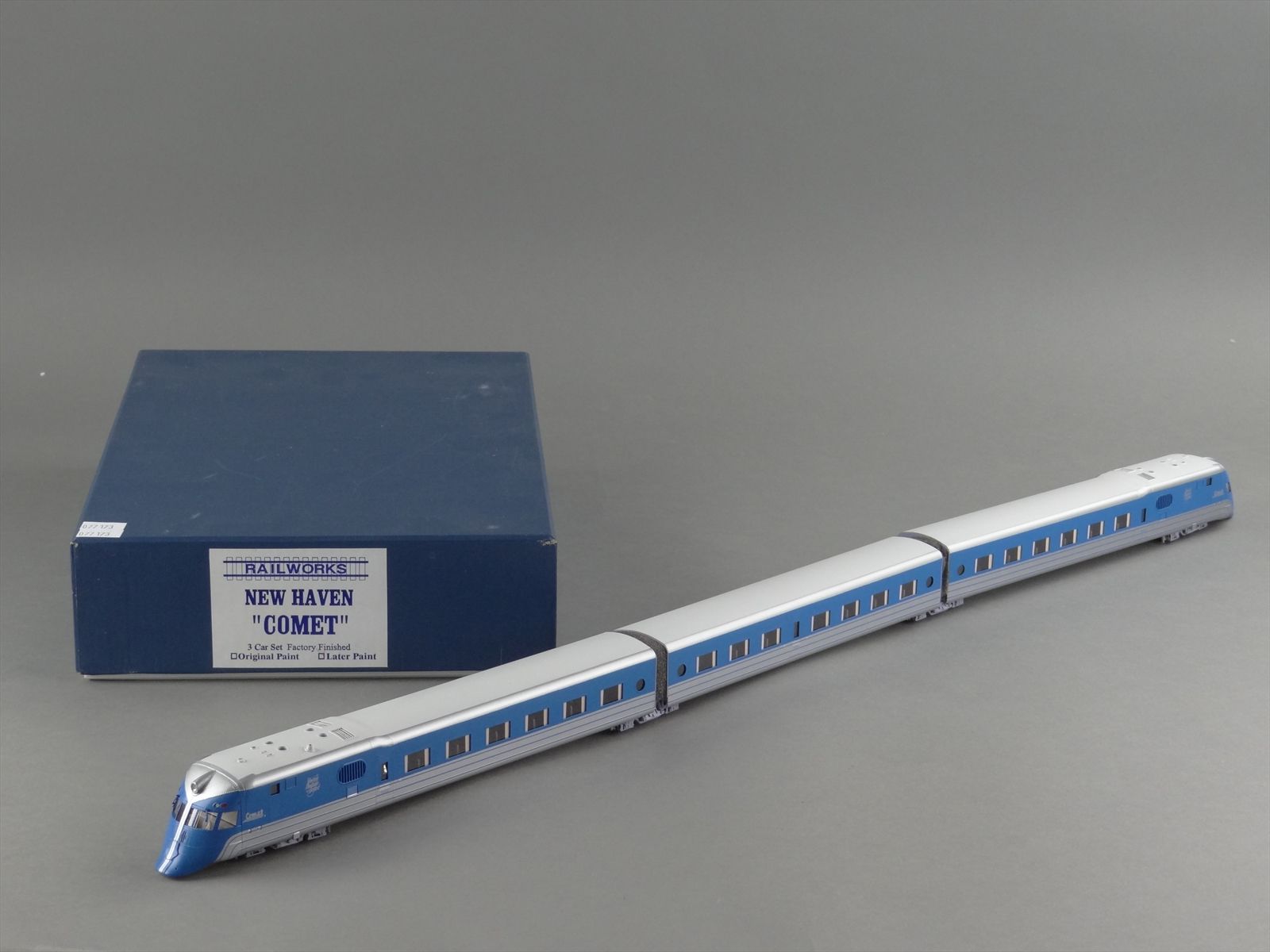 HO Brass Model - Railworks NH New Haven Comet 3-Unit Passenger Train ...