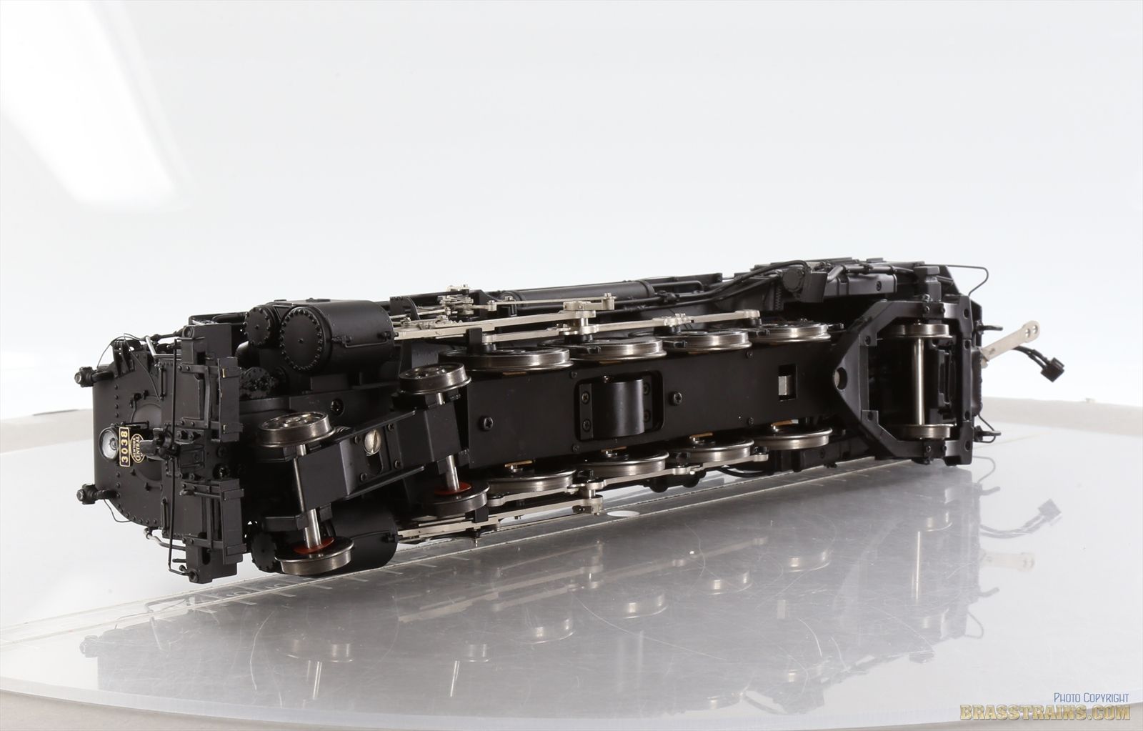 O Brass Model - Sunset NYC New York Central L3B 4-8-2 Mohawk #3038 - 2 ...