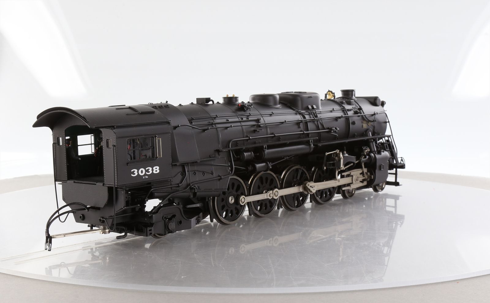 O Brass Model - Sunset NYC New York Central L3B 4-8-2 Mohawk #3038 - 2 ...