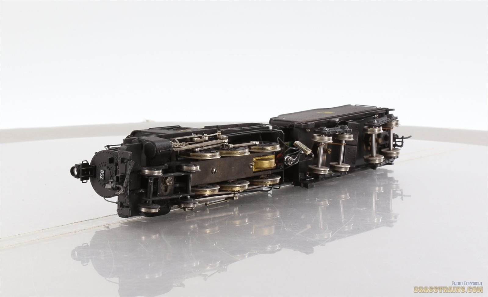 HO Brass Model - Red Ball CNJ Jersey Central 4-6-0 Camelback #758 - Pro ...