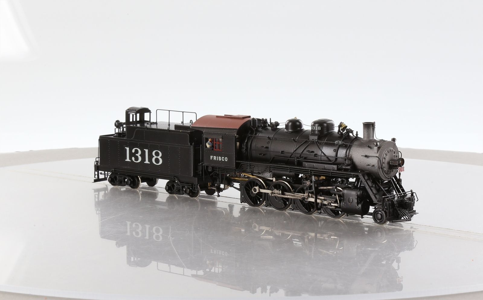 HO Brass Model - HM Hallmark SLSF Frisco 2-8-0 Class 1306 #1318 - Custom