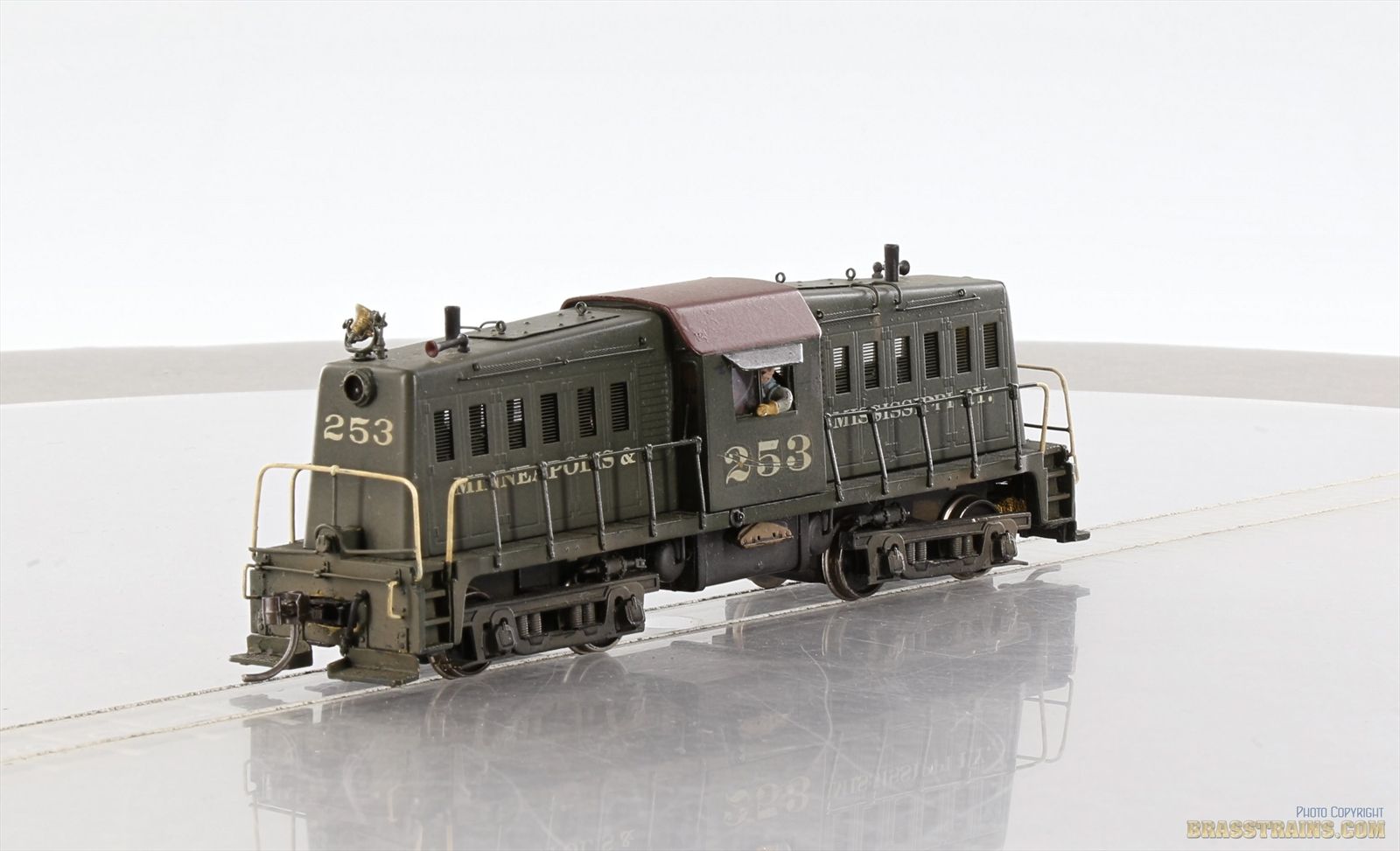 HO Brass Model Train - Hallmark Minneapolis & Mississippi Whitcomb ...