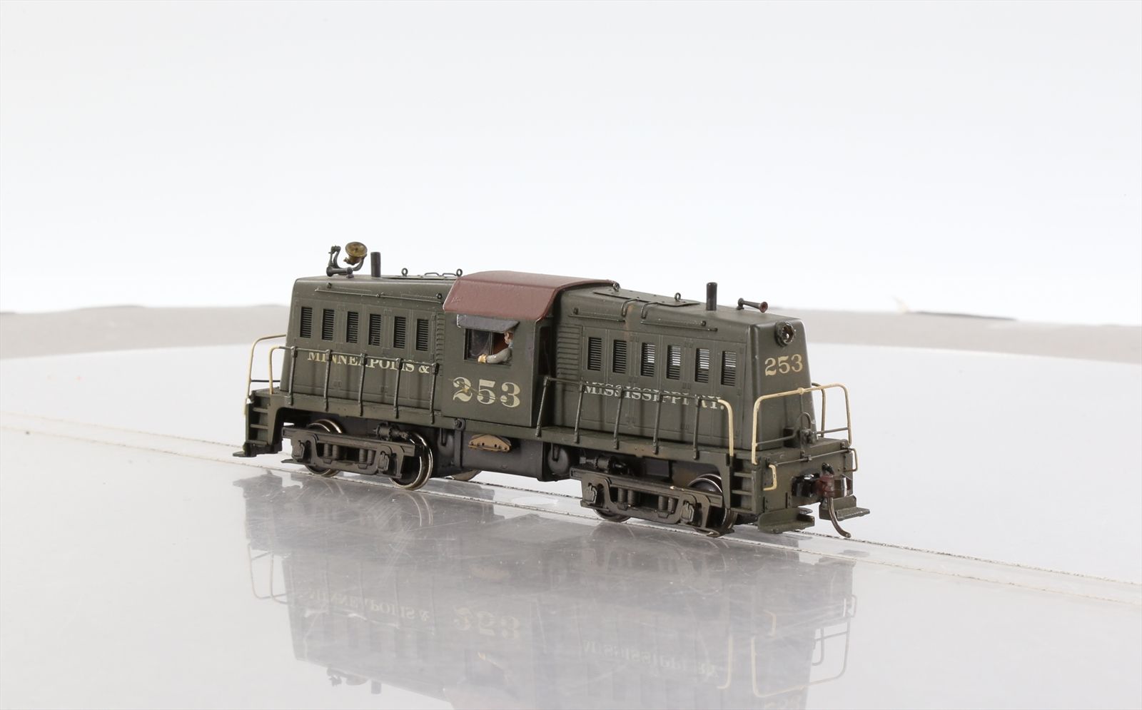 HO Brass Model Train - Hallmark Minneapolis & Mississippi Whitcomb ...