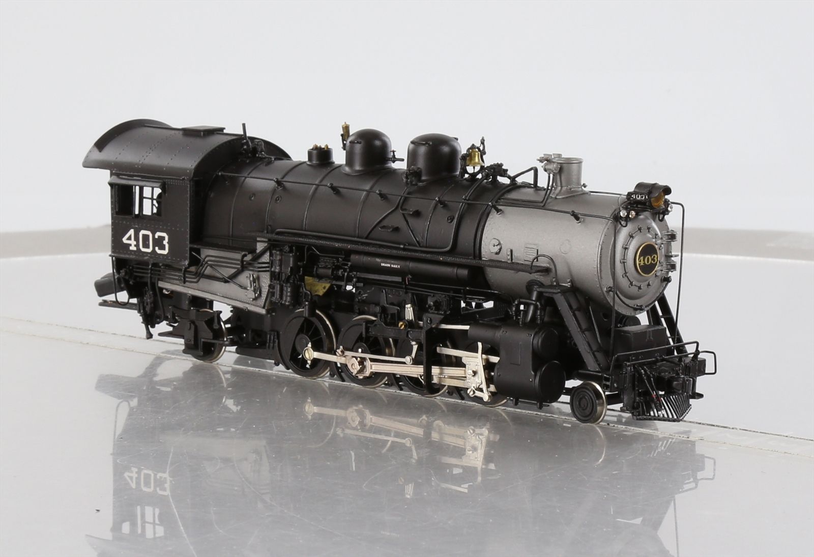 HO Brass Model Train - Sunset D&SL Denver & Salt Lake 2-8-2 #403 - Custom