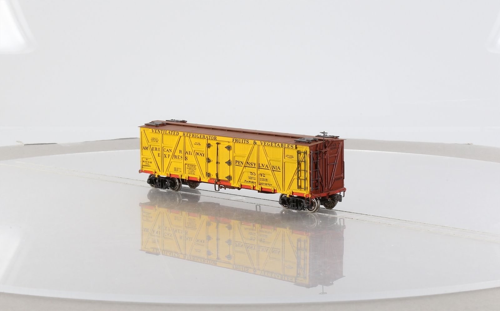 HO Brass Model - PSC 15700-1 PRR Pennsylvania R7 Composite Reefer #5342 ...