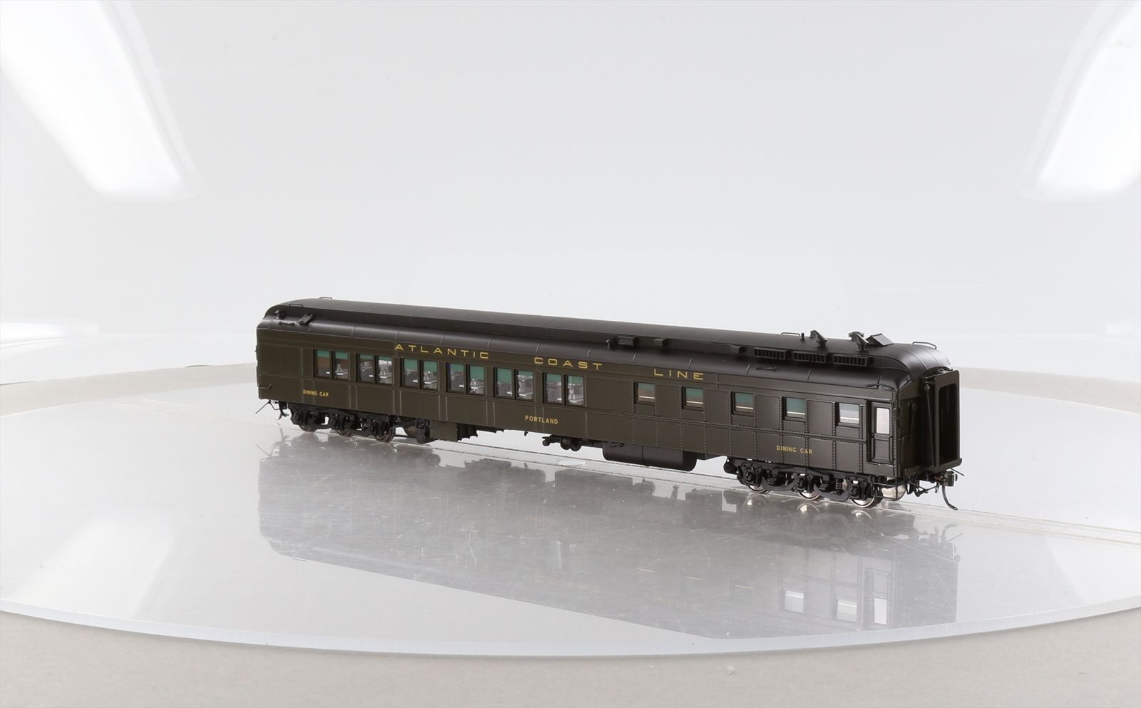 HO BRASS MODEL TRAIN - DP-1366 The East Wind Post-War ACL 48-Diner Car ...