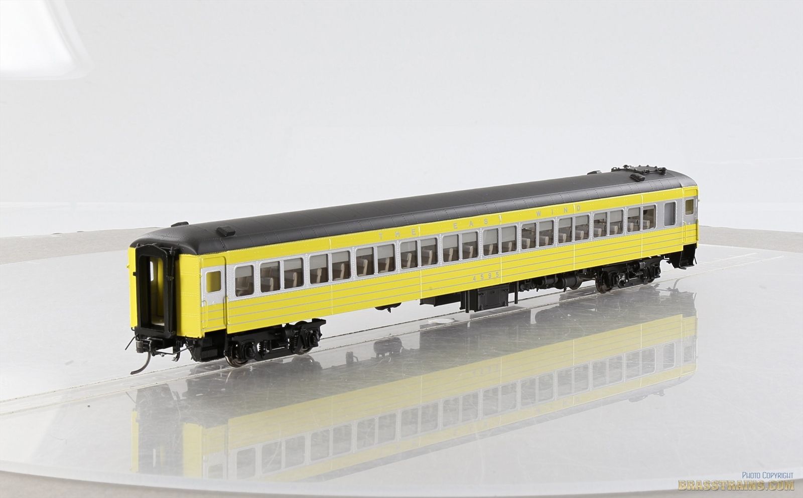 HO Brass Model Train - DP-1353 The East Wind 2-Car Set PRE War - YELLOW ...