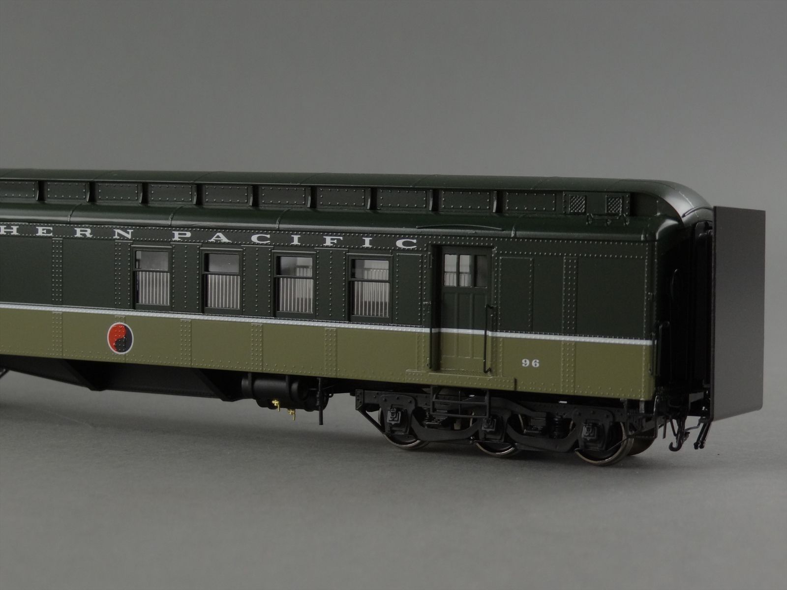 HO Brass Model - W&R NP Mail Storage Car #96 - Loewy Scheme V4 - F/P