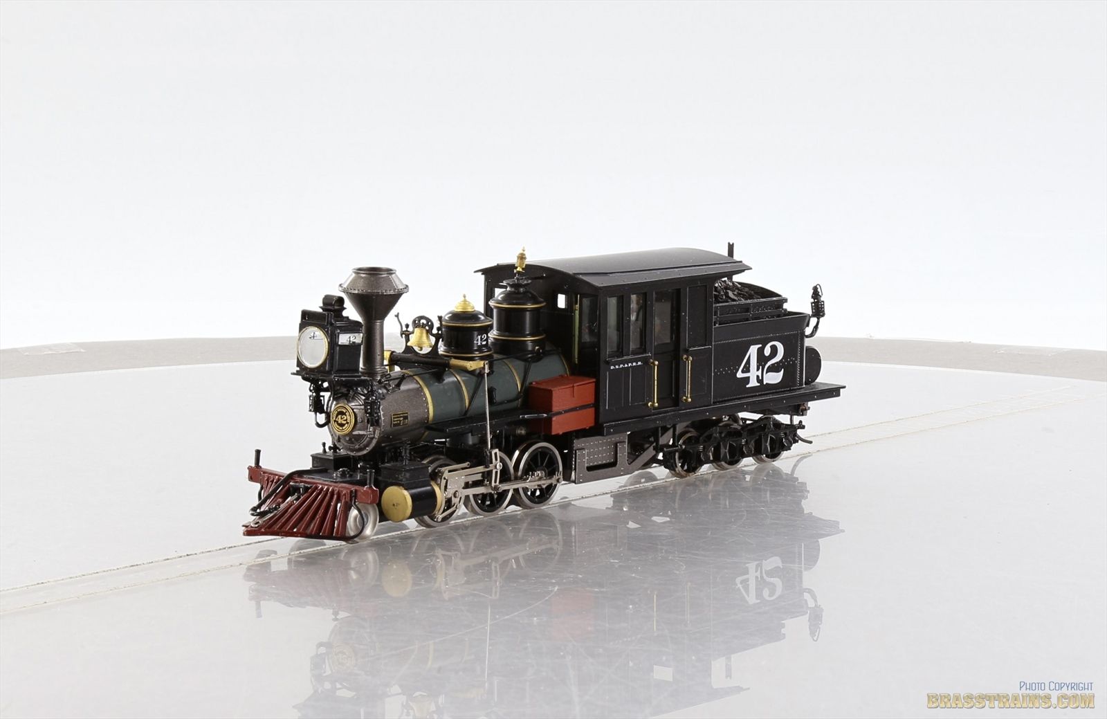 Sn3 Brass Model - BLW DSP&P 2-6-6T Mason Bogie #42 - Limited Edition - F/P