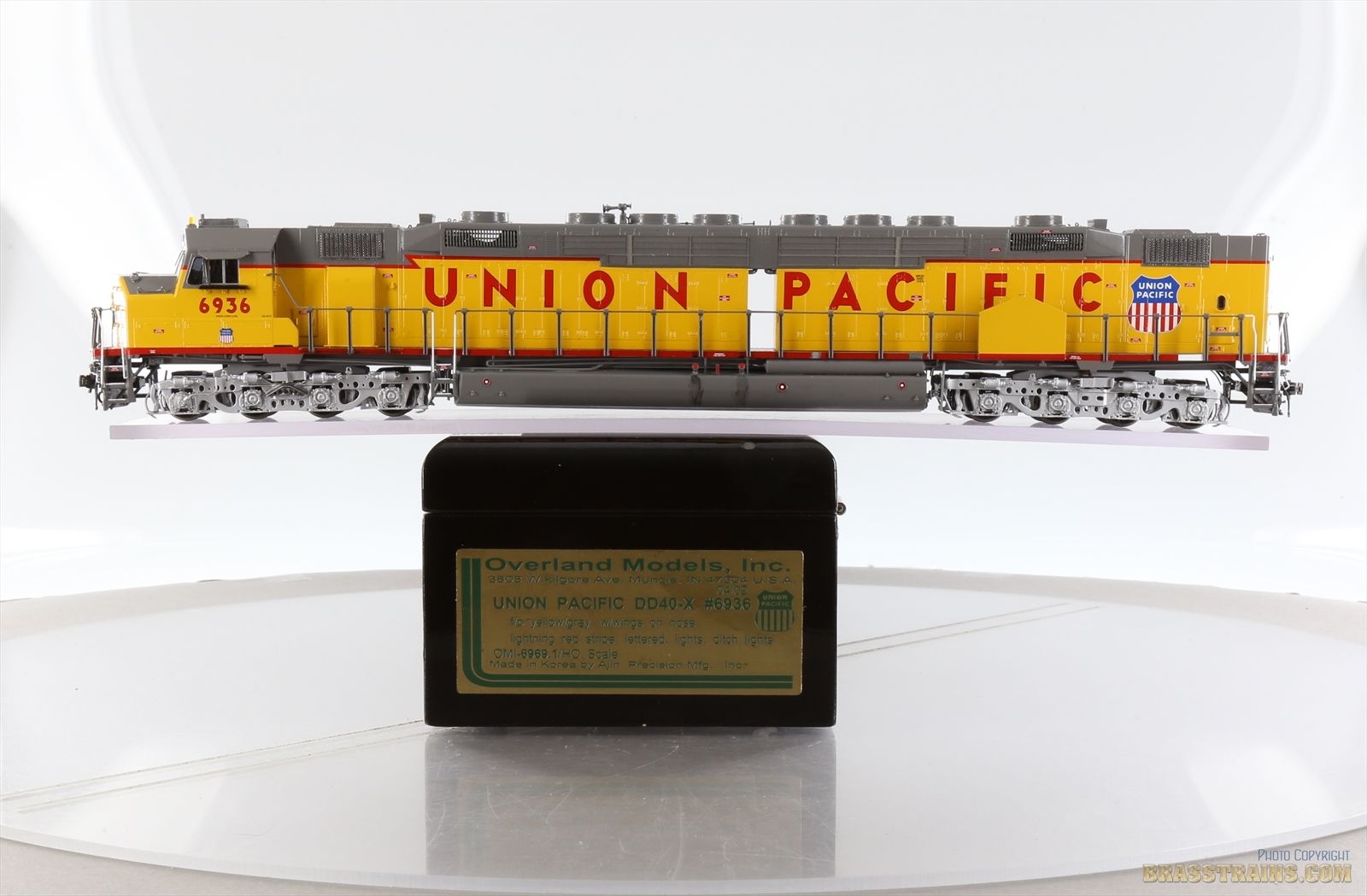 HO Brass Model - OMI 6969.1 Overland UP Union Pacific DD40-X Diesel ...