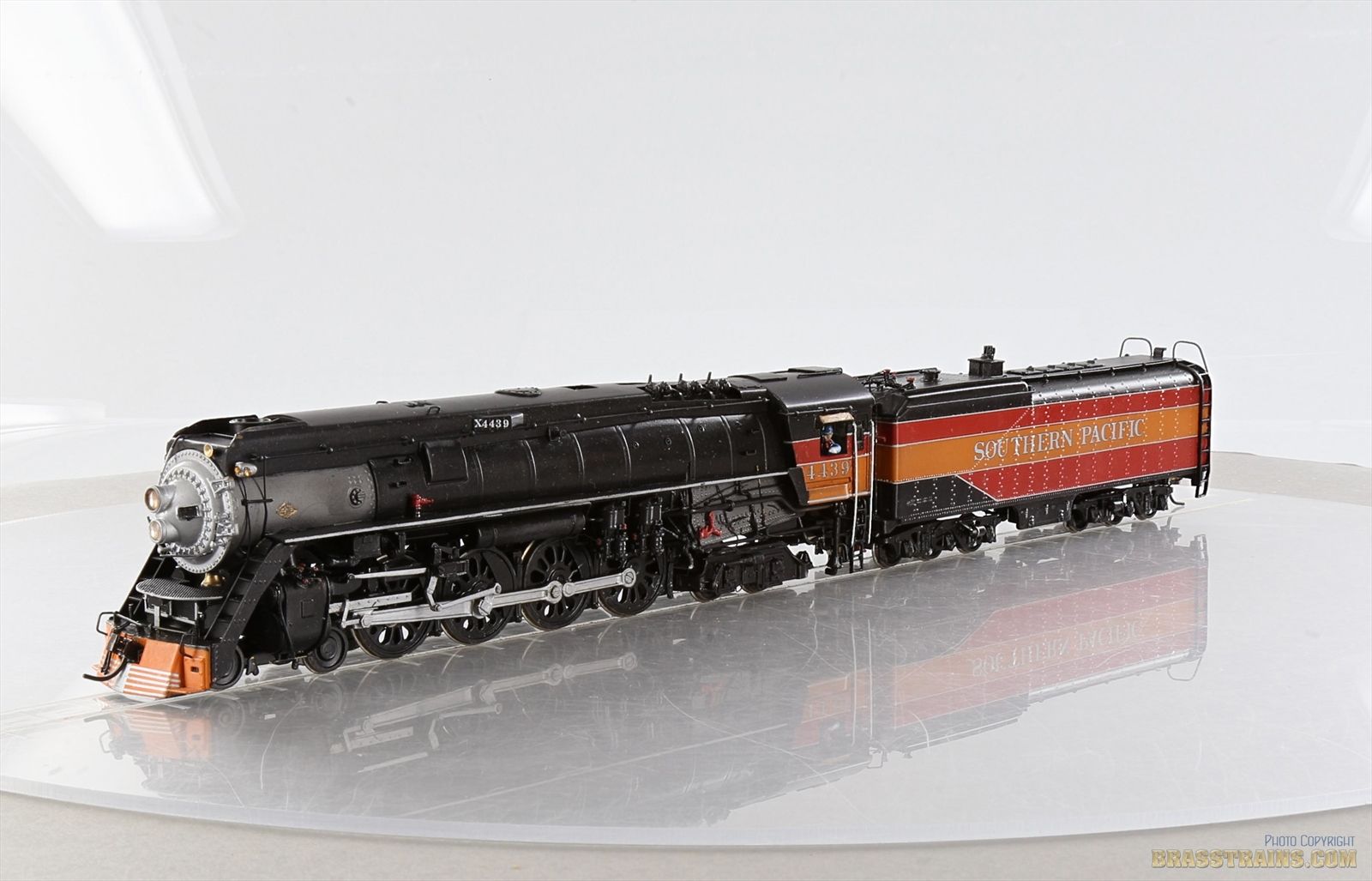 HO Brass Model - Balboa SP Southern Pacific Daylight 4-8-4 GS-4 #4439 - Custom