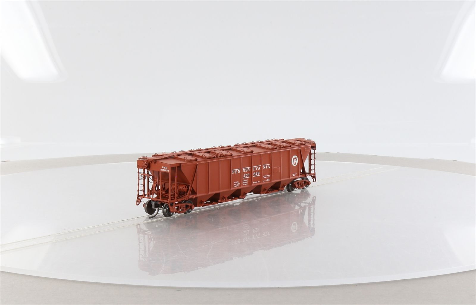HO Brass Model - OMI 3329 PRR Pennsylvania H32 Covered Hopper #253629
