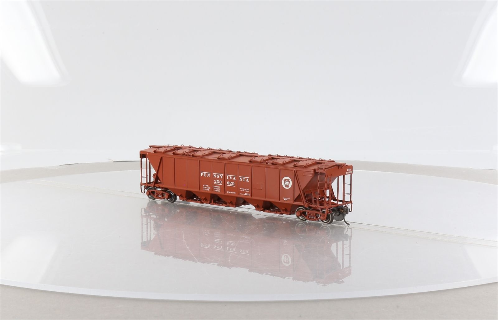 HO Brass Model - OMI 3329 PRR Pennsylvania H32 Covered Hopper #253629