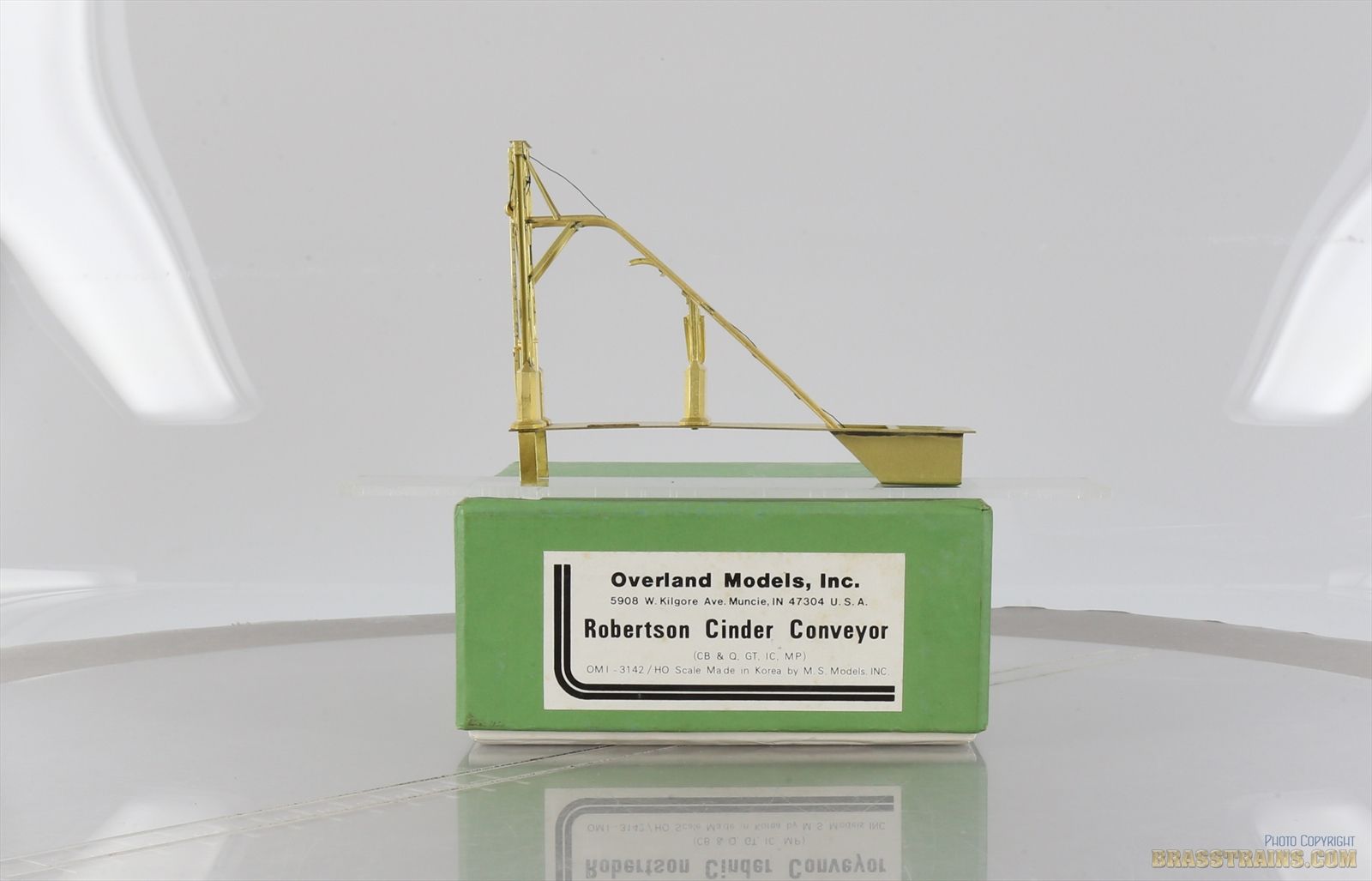 HO Scale Brass Model Structure - Overland OMI 3142 Robertson Cinder ...