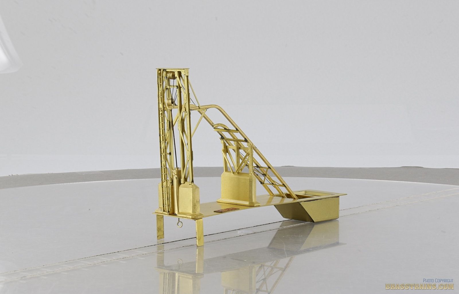 HO Scale Brass Model Structure - Overland OMI 3142 Robertson Cinder ...