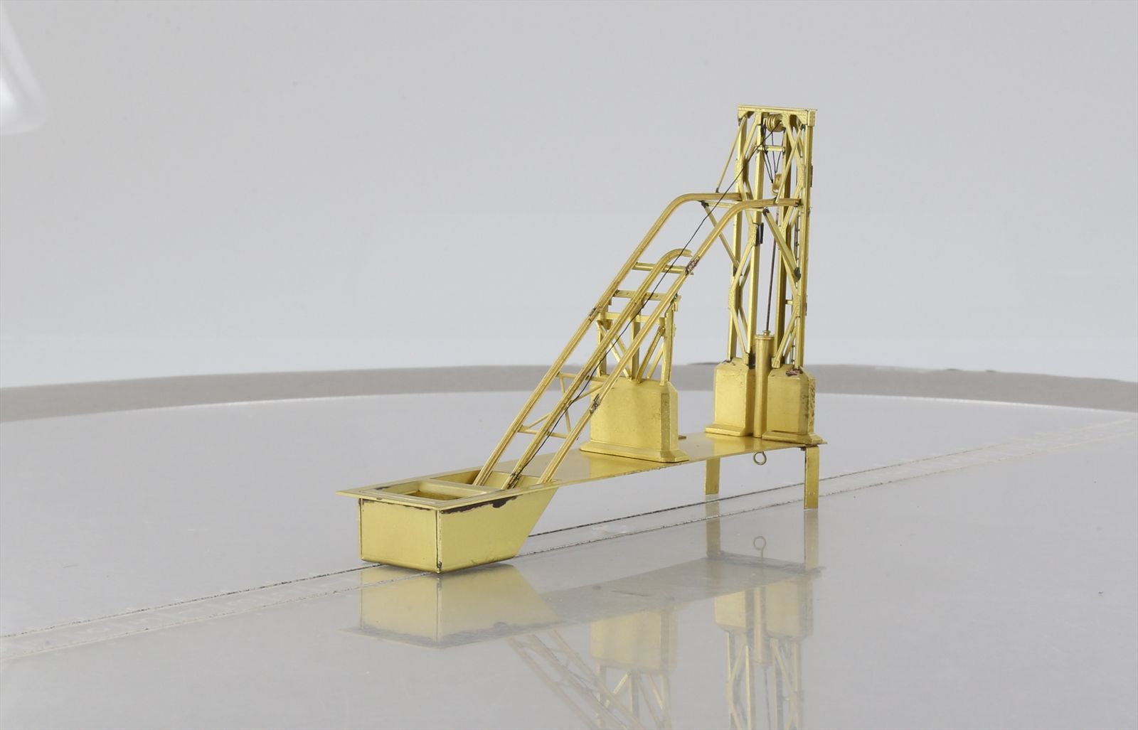 HO Scale Brass Model Structure - Overland OMI 3142 Robertson Cinder ...