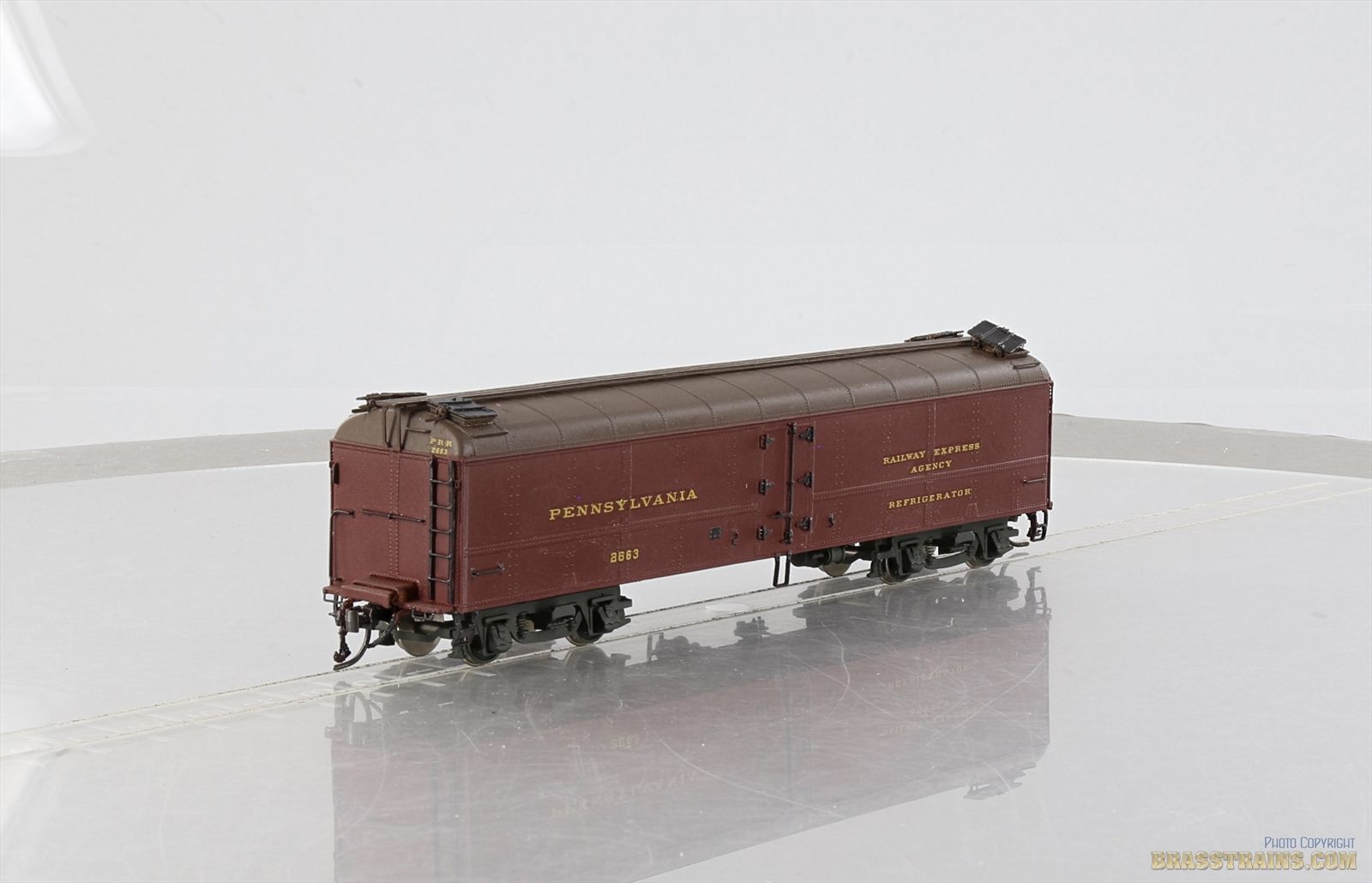 HO Brass Model - PSC 15888 PRR Pennsylvania R50B Express Reefer #2663 ...