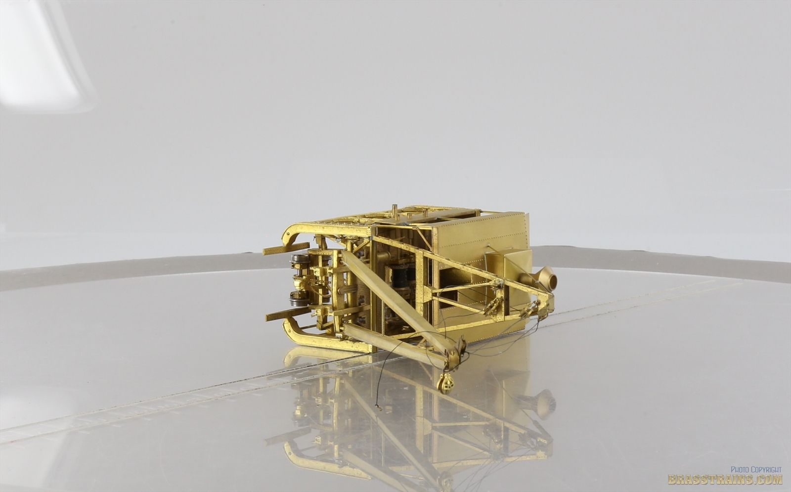 HO Brass Logging - OMI 3041 Overland Models McGiffert Log Loader ...