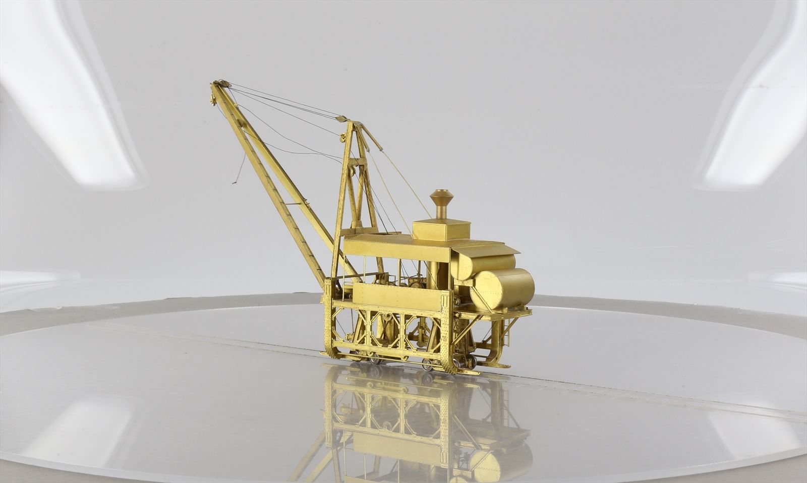 HO Brass Logging - OMI 3041 Overland Models McGiffert Log Loader ...