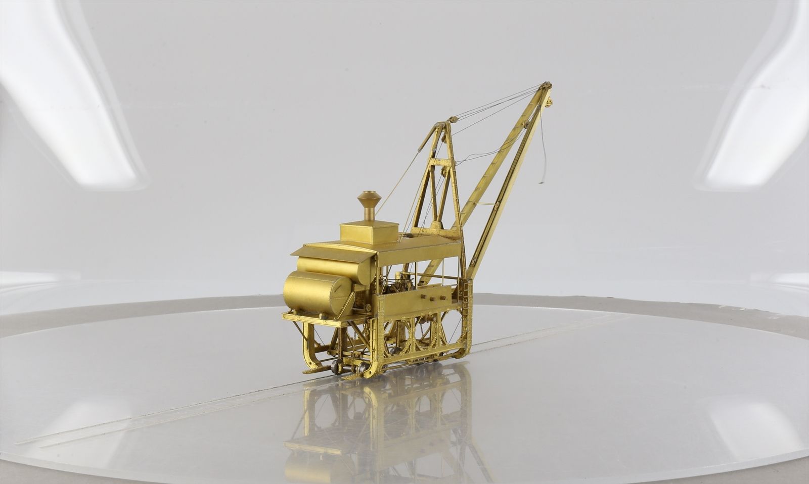 HO Brass Logging - OMI 3041 Overland Models McGiffert Log Loader ...