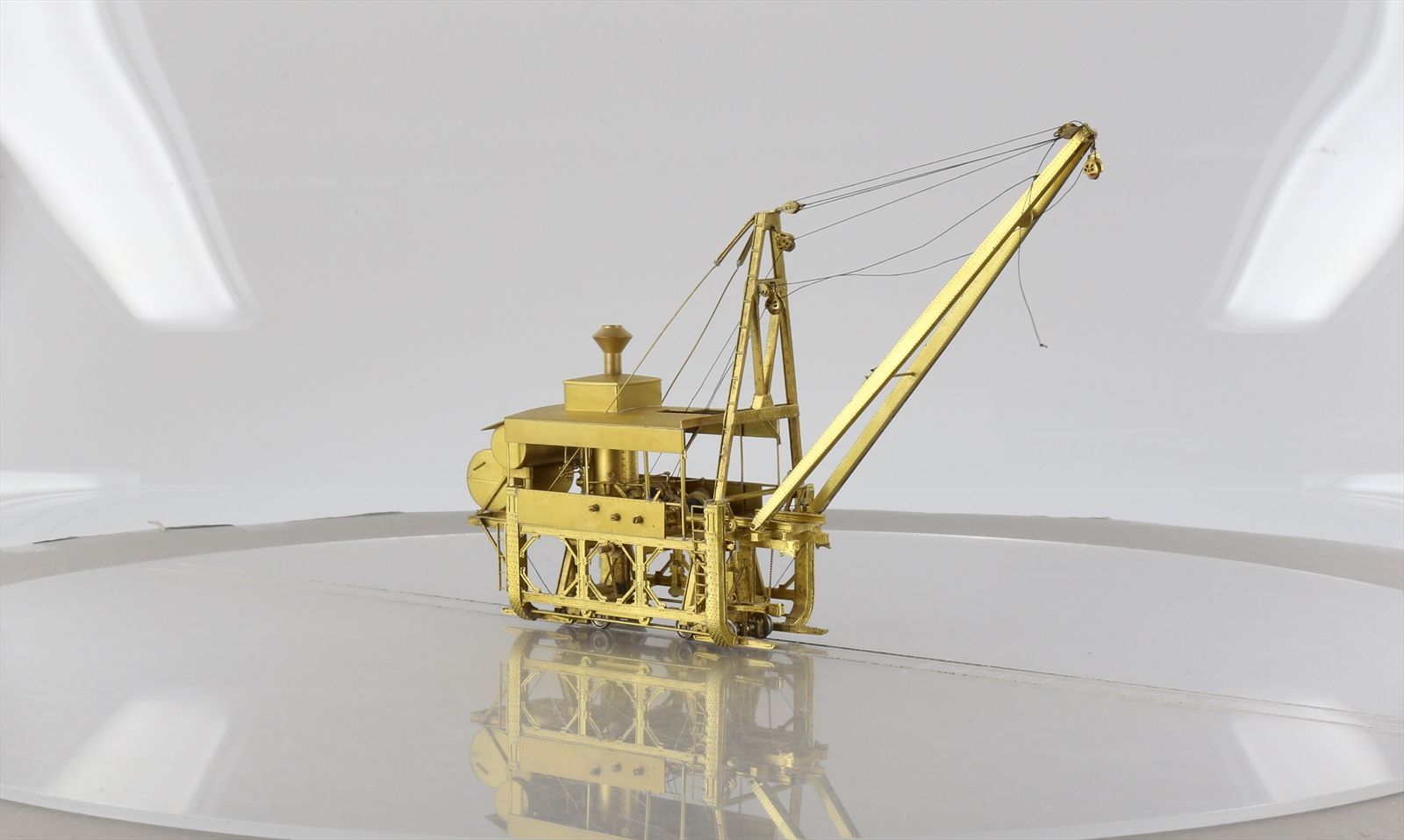 HO Brass Logging - OMI 3041 Overland Models McGiffert Log Loader ...