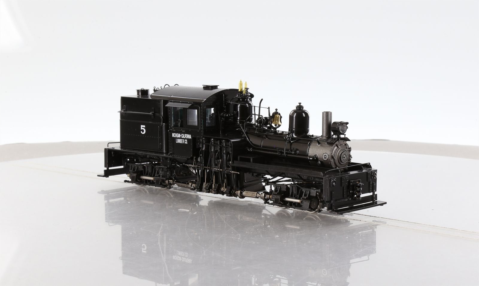 On3 Brass Model - Oriental Michigan California Mich-Cal Shay #5 - F/P