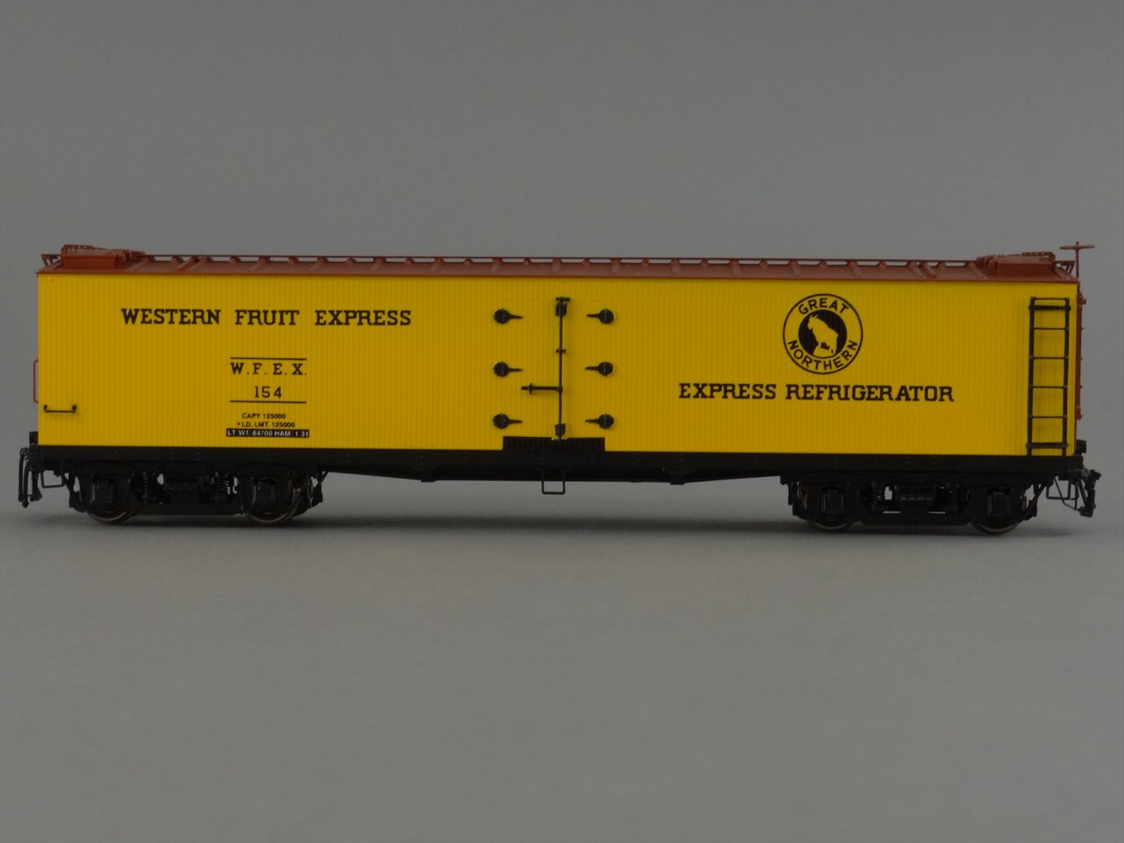 HO Brass Model - SSL GNEX04 GN WFEX Western Fruit Express 50' Express ...