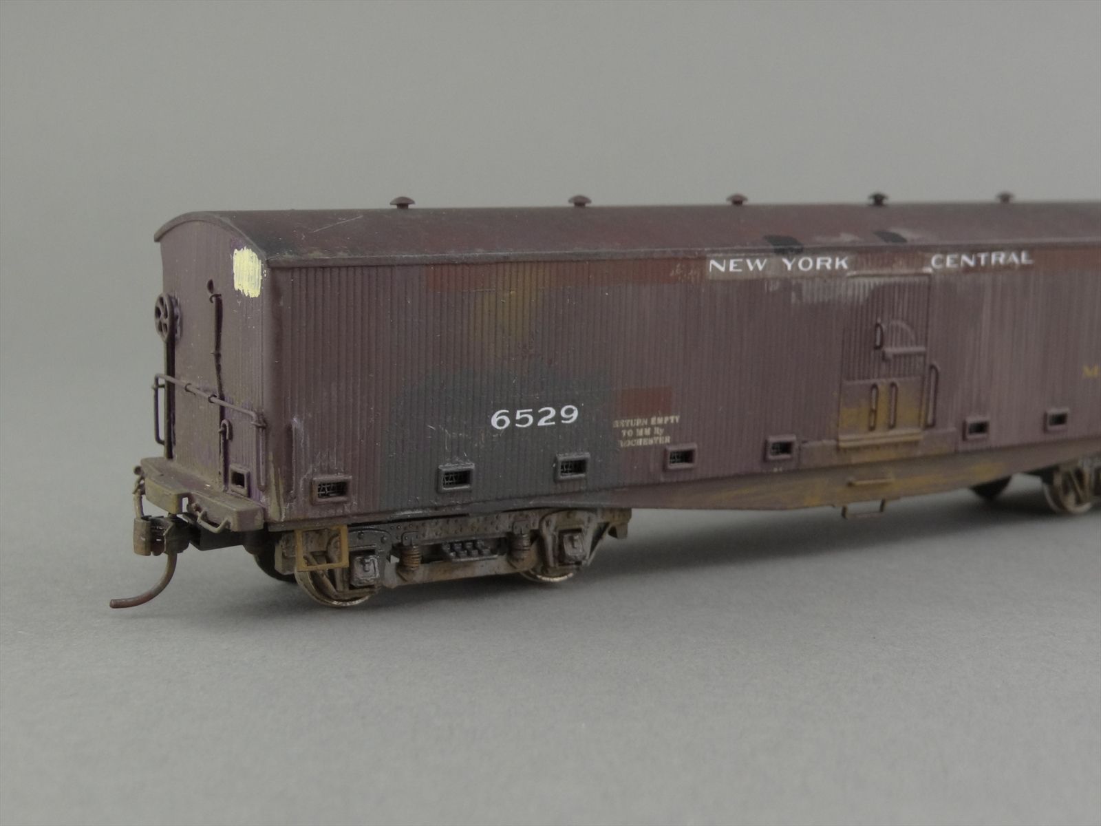 HO Brass Model - ALCO X-119 NYC New York Central Milk Reefer #6529 ...