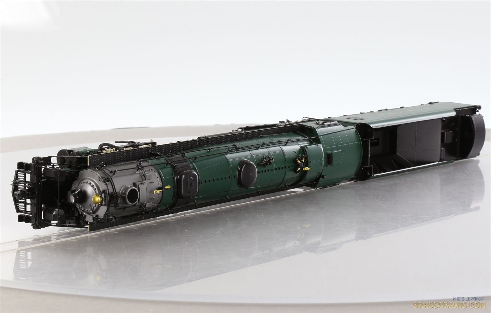 HO Brass Model - W&R Timken Four Aces 4-8-4 #1111 - Version 1 - Green ...