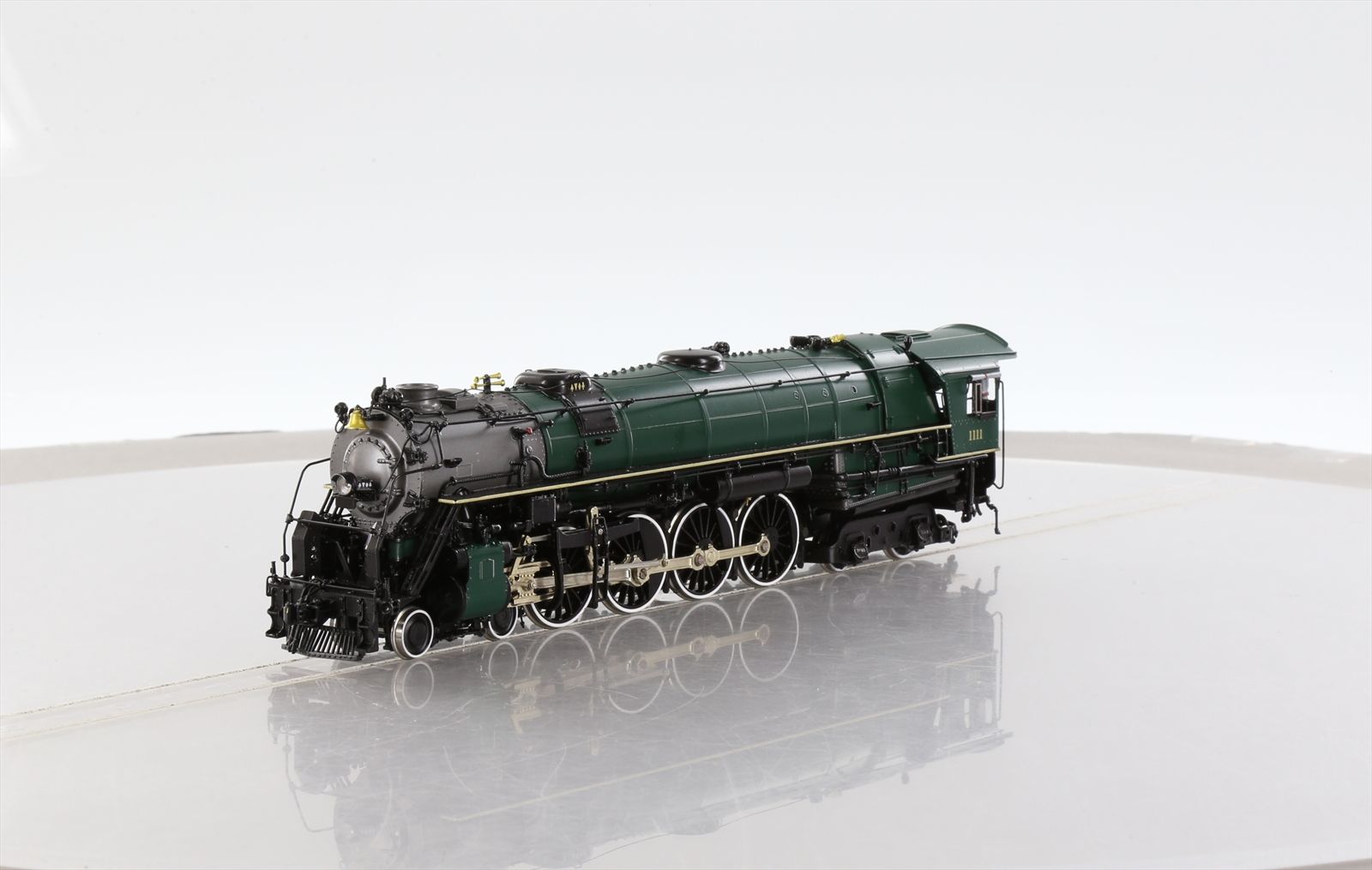 HO Brass Model - W&R Timken Four Aces 4-8-4 #1111 - Version 1 - Green ...